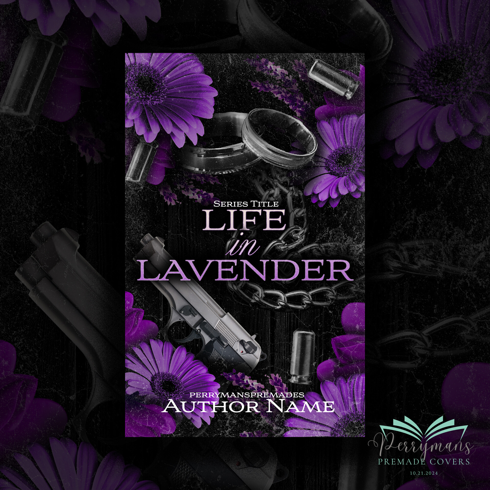 ArtStation - Life in Lavender Book Cover