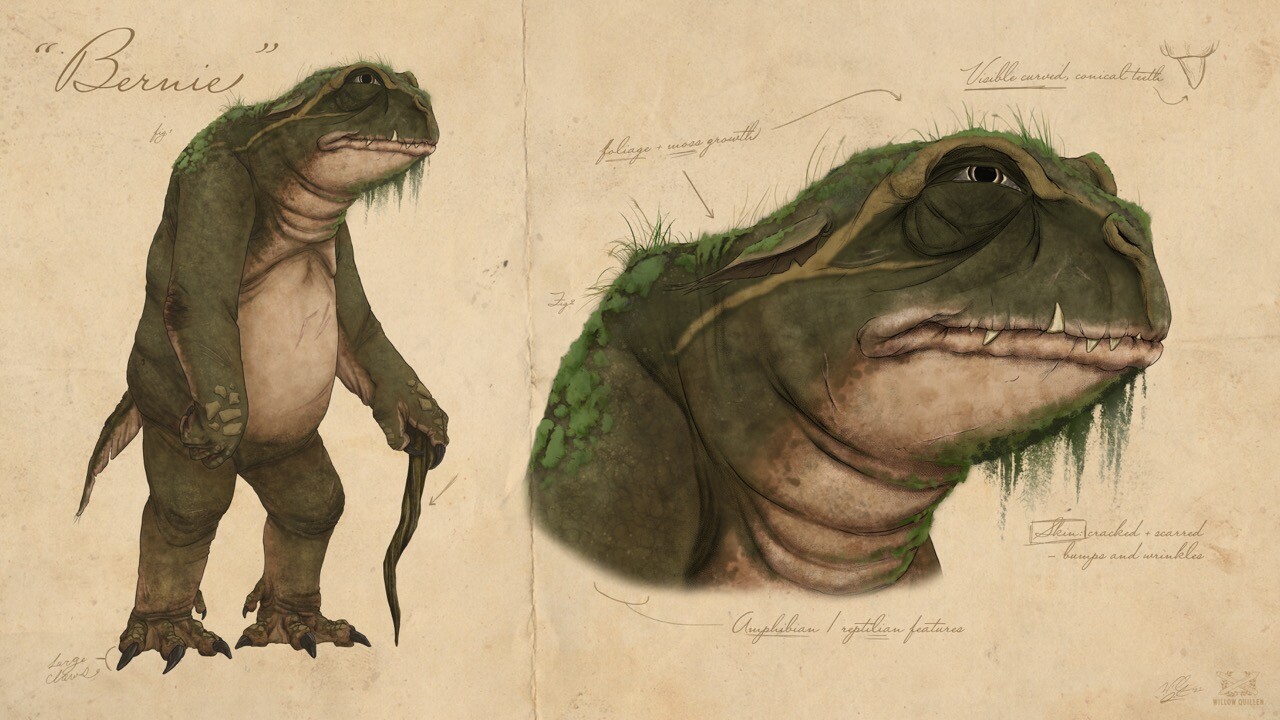 ArtStation - "Bernie" - Creature Concept