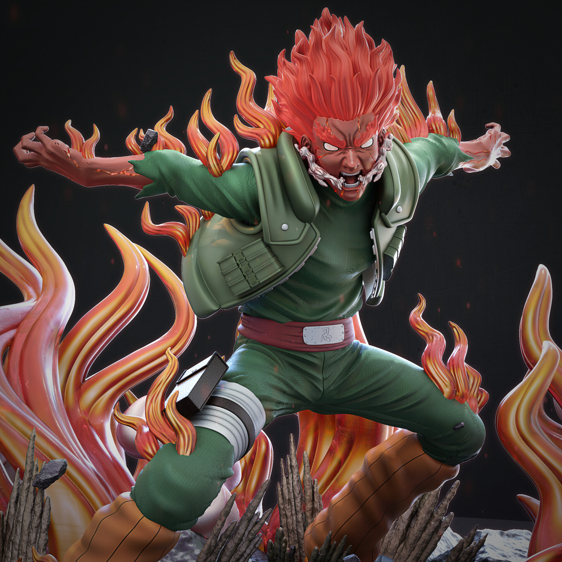 might guy eight gate