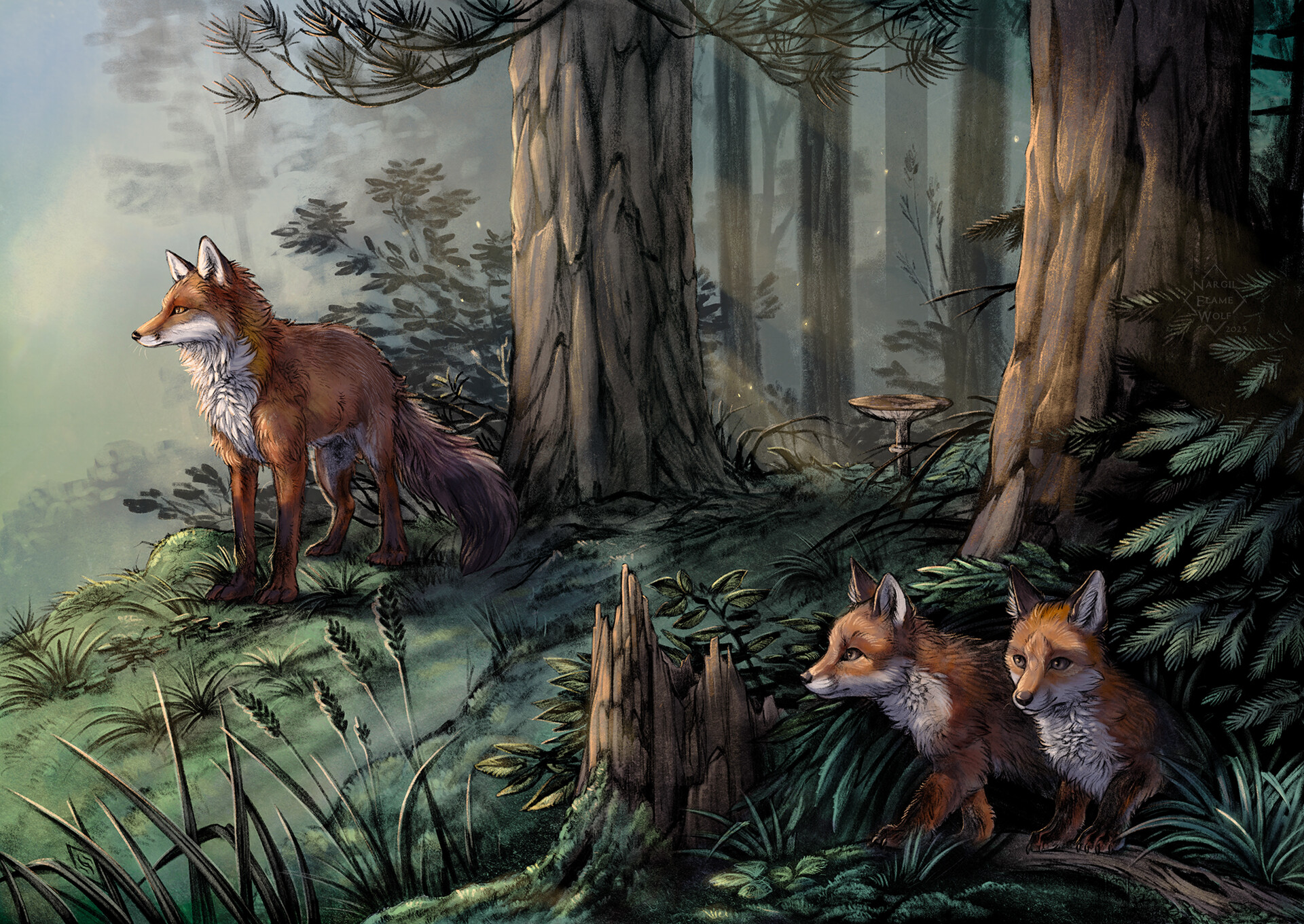 ArtStation - Foxies