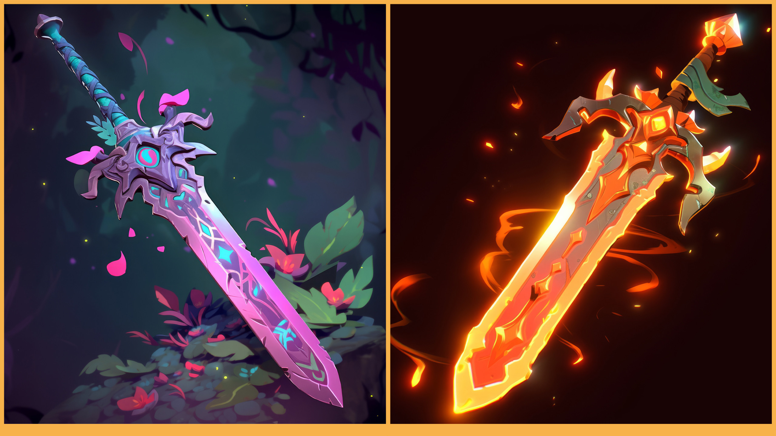 Artificial Dimension - 505 Stylized Sword