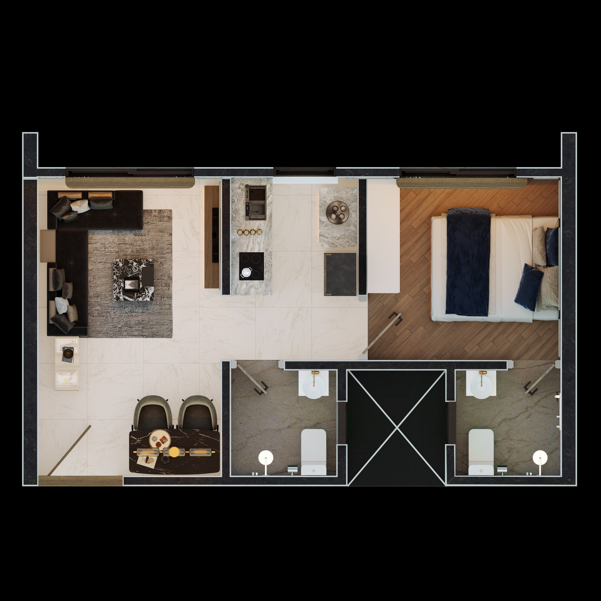 ArtStation - FLOOR PLAN