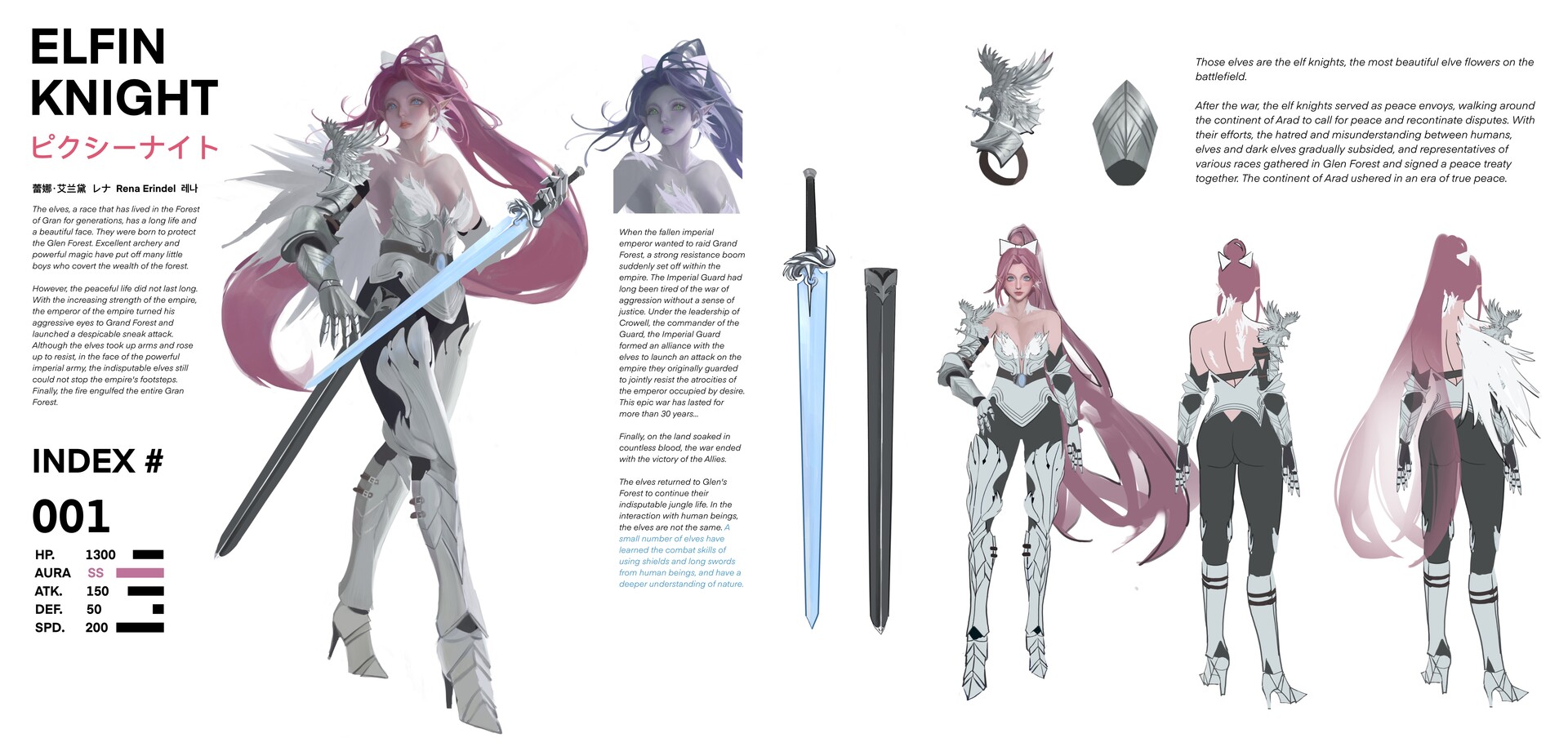 ArtStation - ELFIN KNIGHT