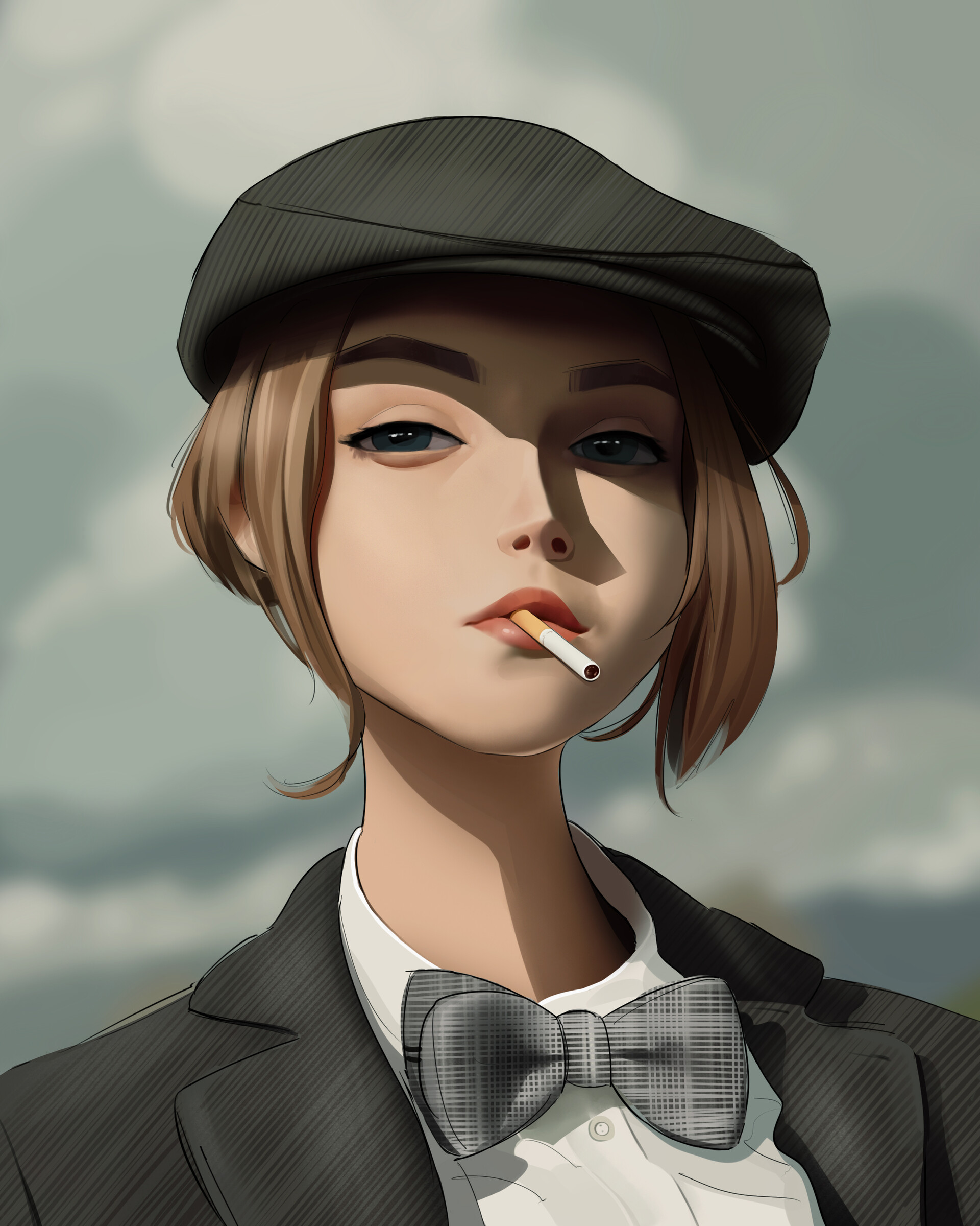 ArtStation - Tweed cap