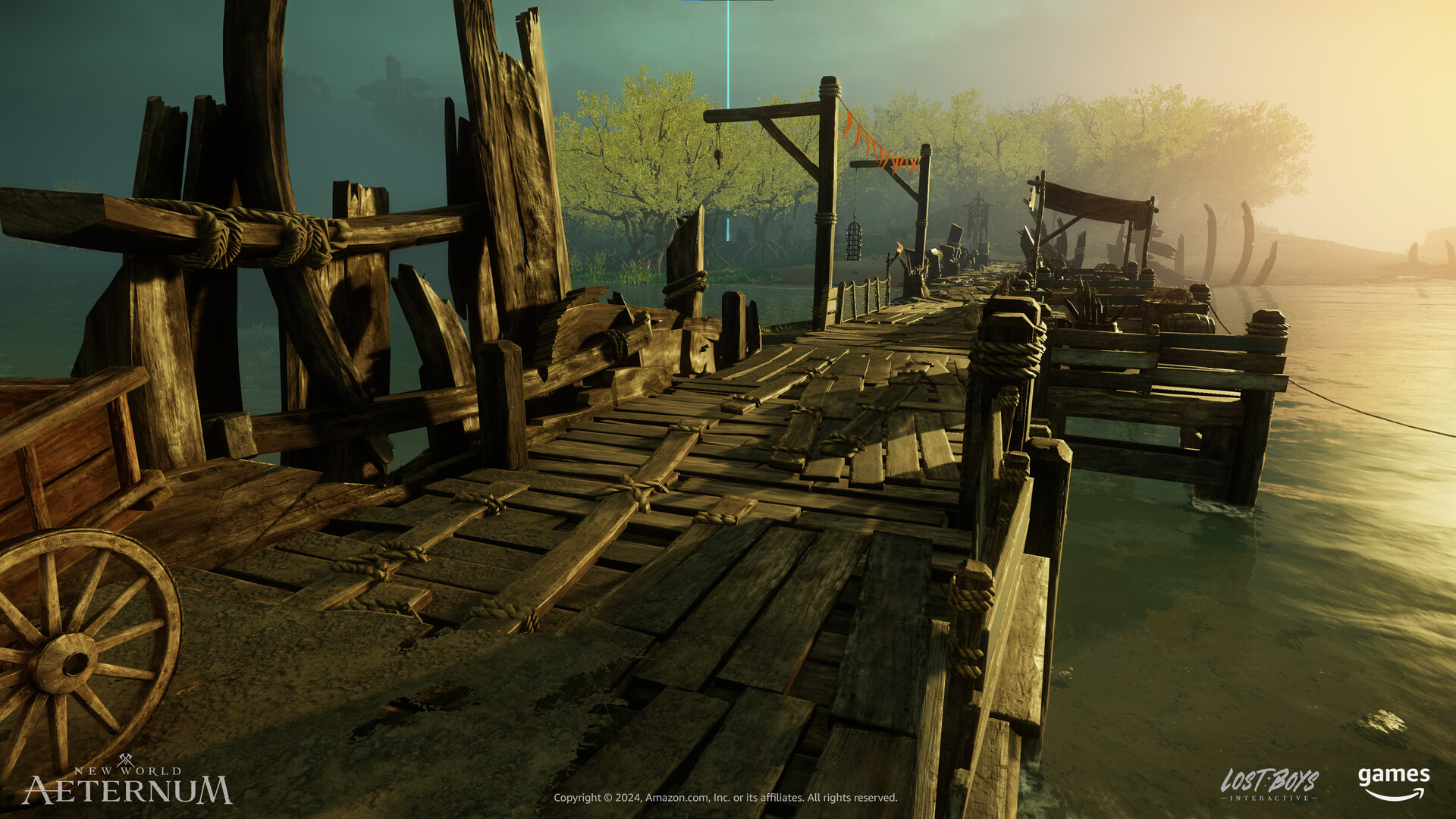 Corey Hill - New World Aeternum - Simple Pirate Bridge