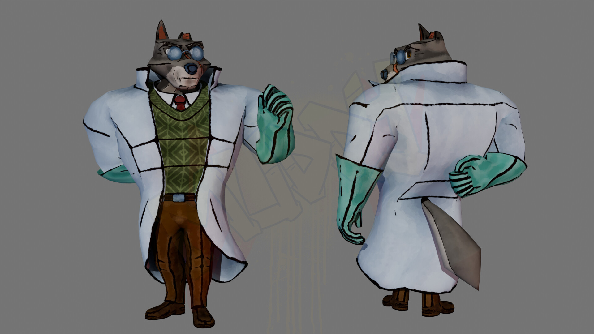 ArtStation - OC - Doctor