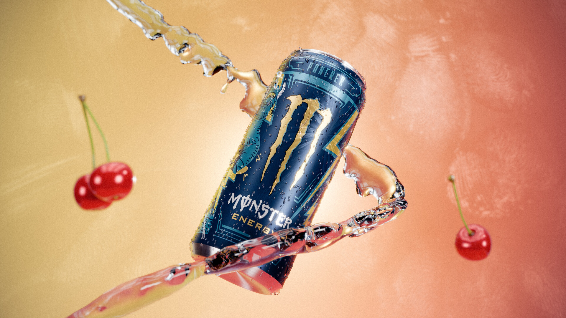 ArtStation - MONSTER Energy Drink - Product Render