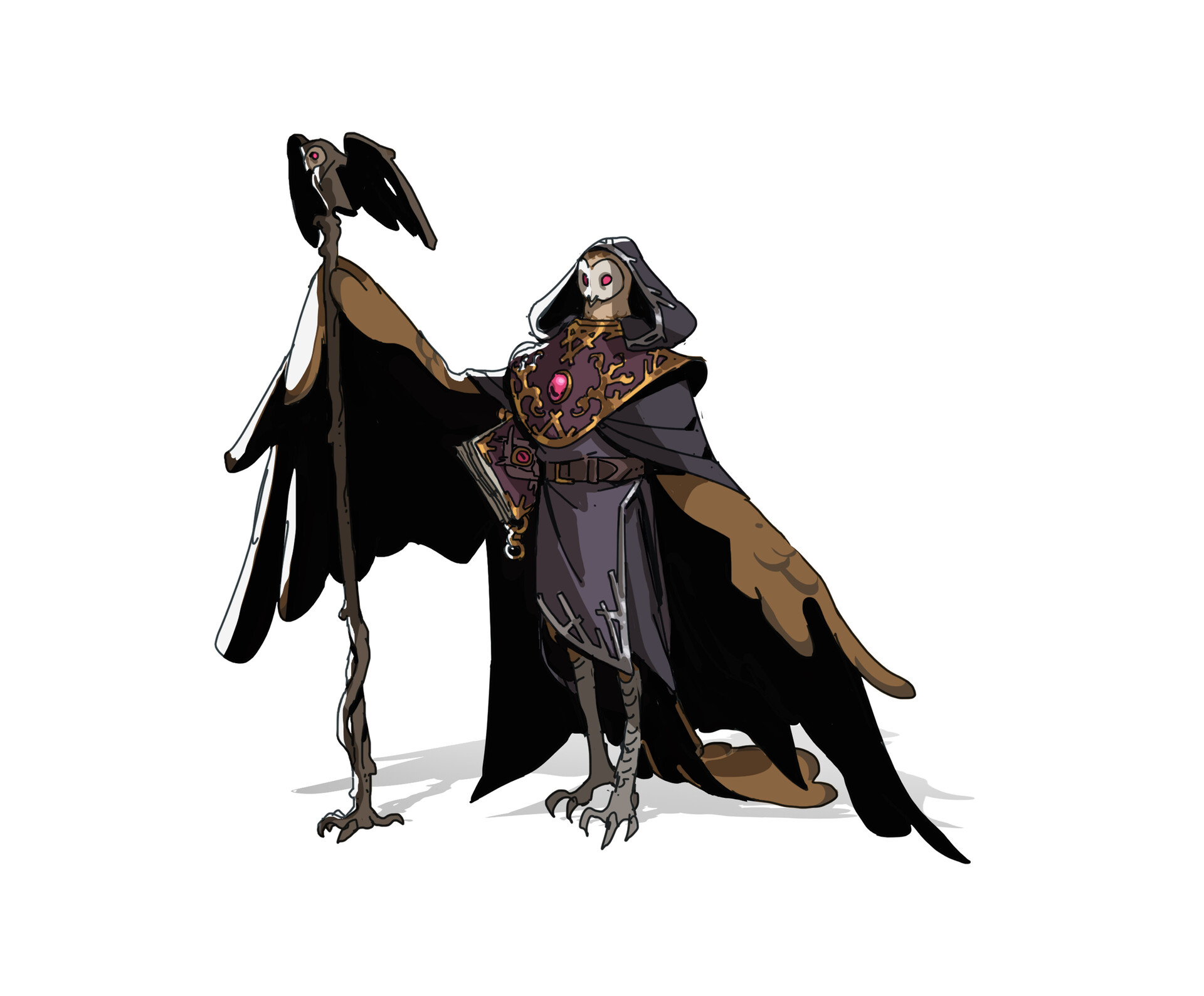 Ryan Pallett - Owl RPG Characters