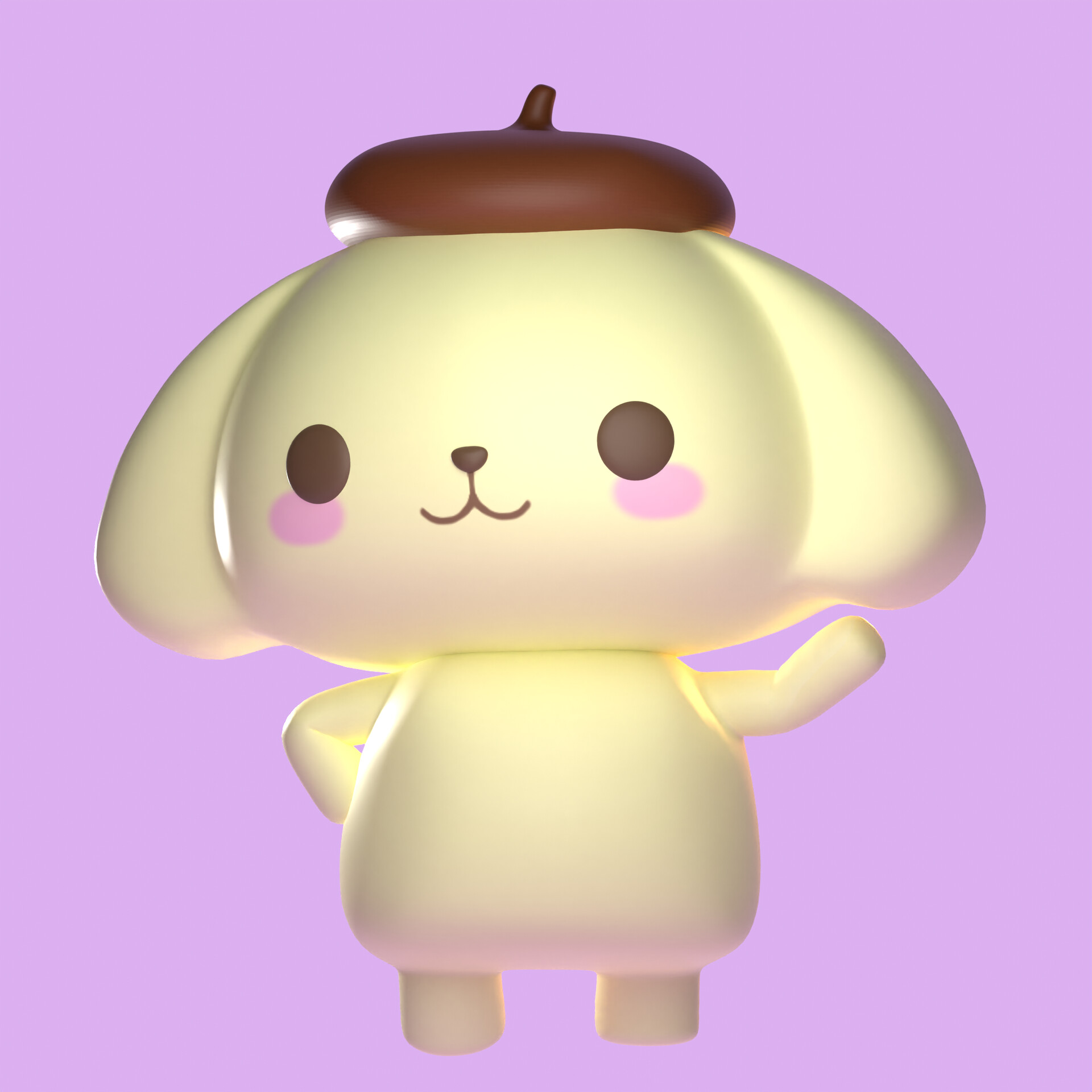 ArtStation - Pompompurin Model