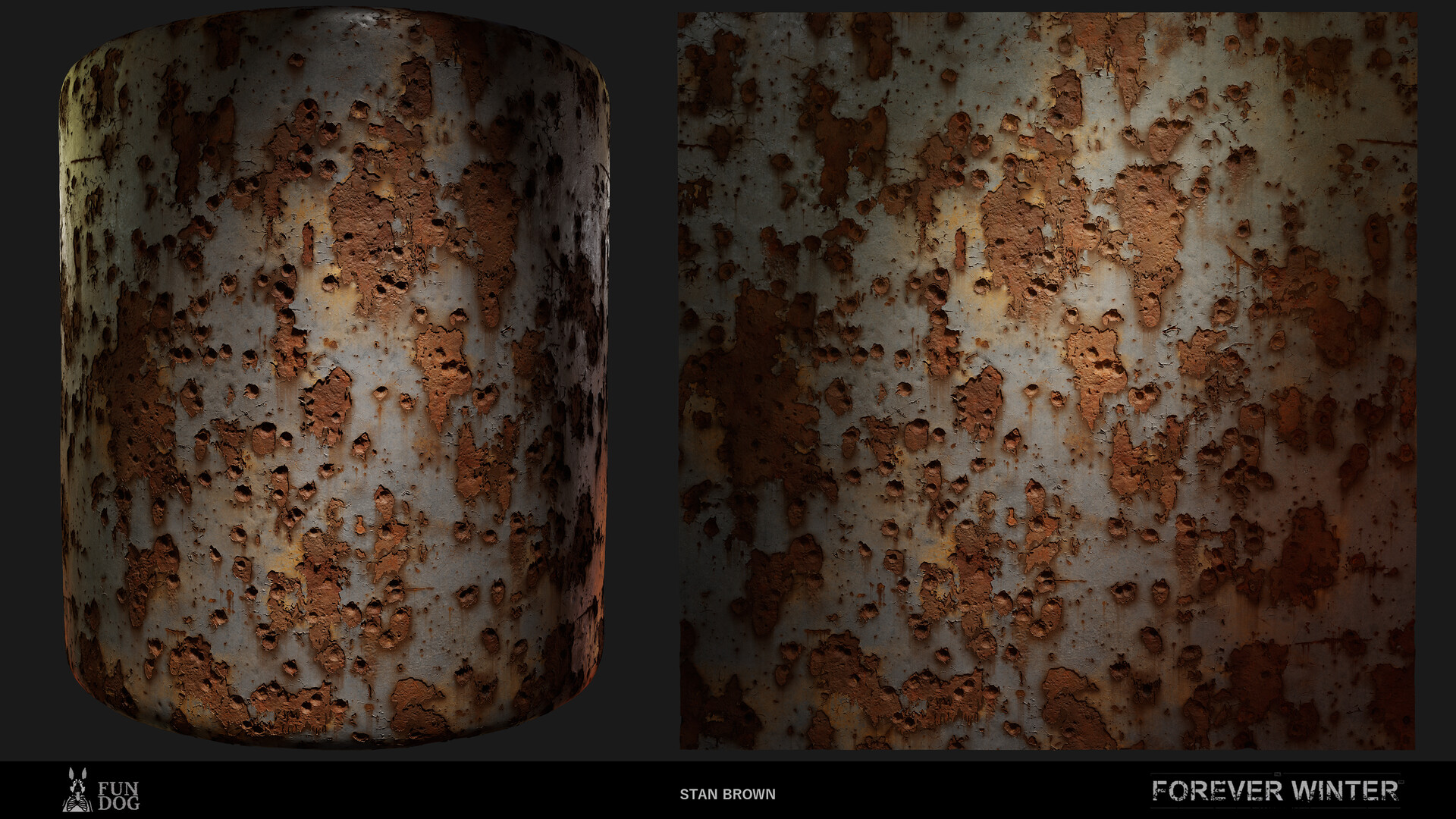 Stan Brown - The Forever Winter - Materials