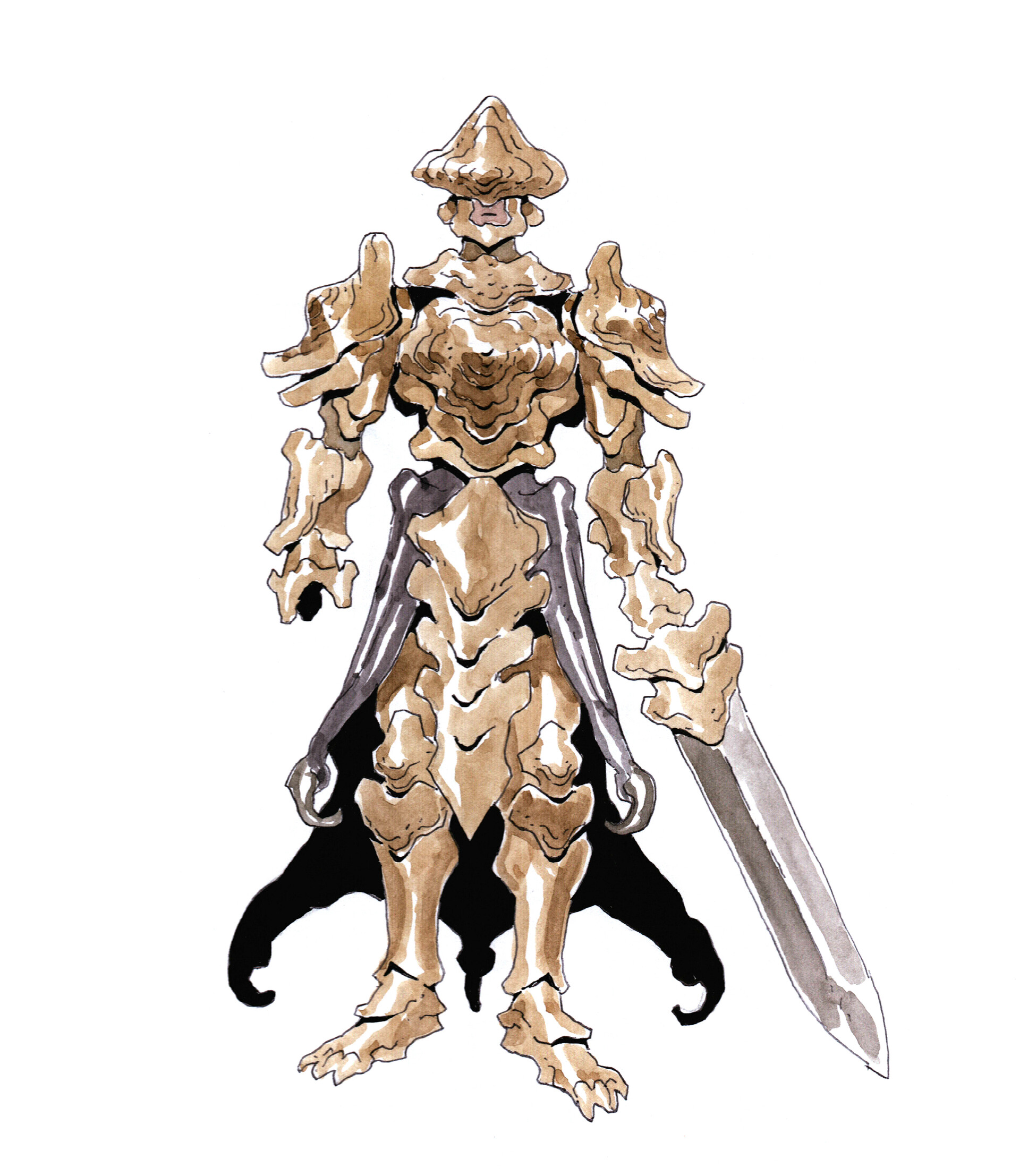 ArtStation - Bone Dragon Knight