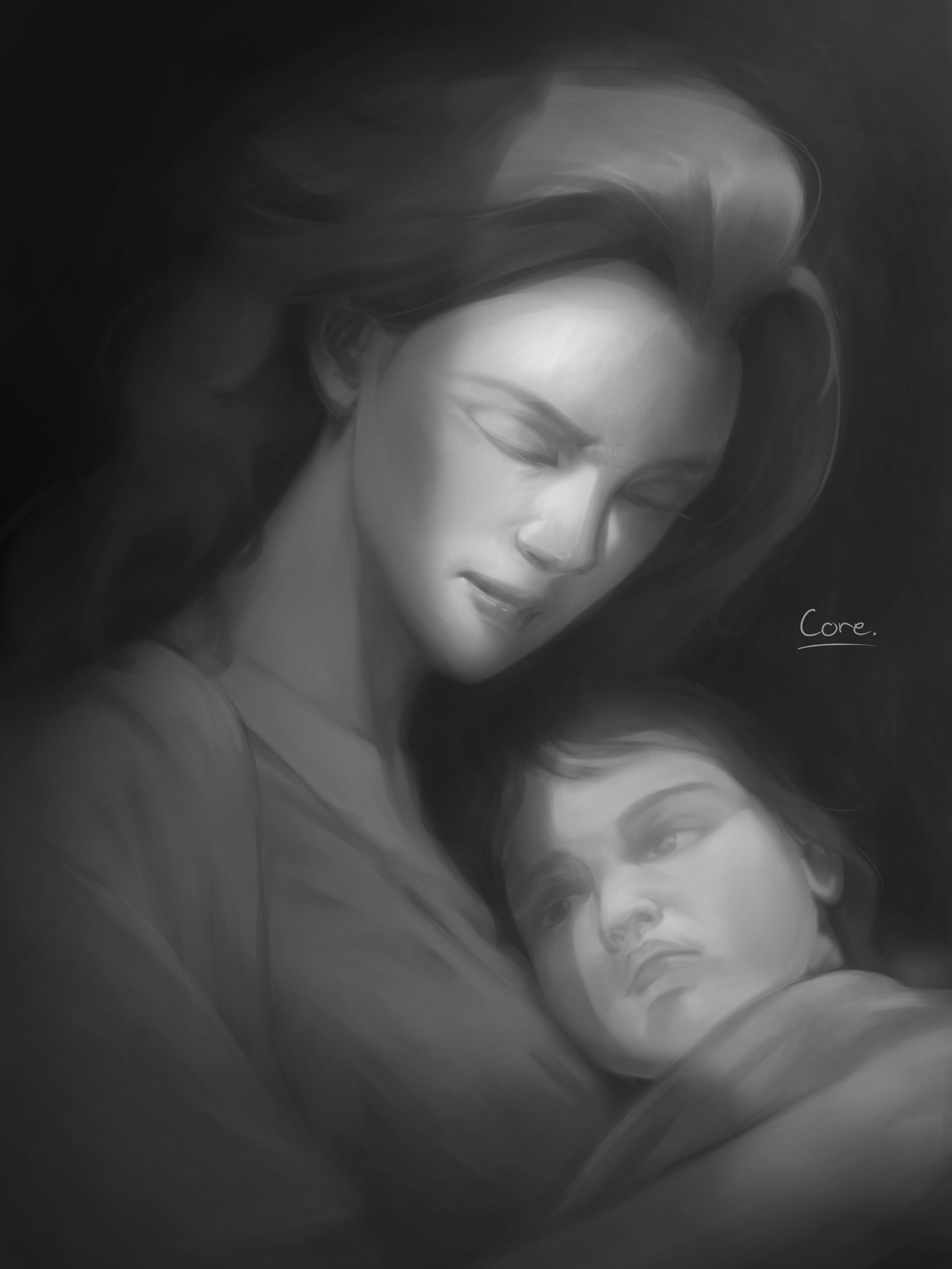 ArtStation - Denial (Portrait Practice)