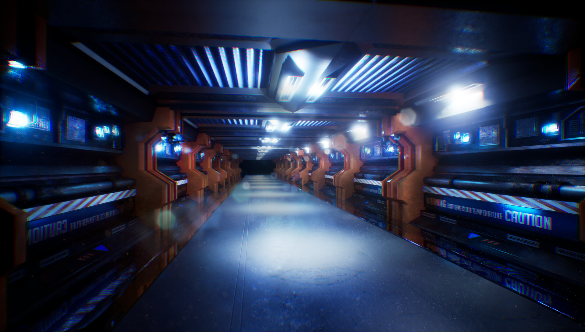 ArtStation - Sci-Fi Corridor