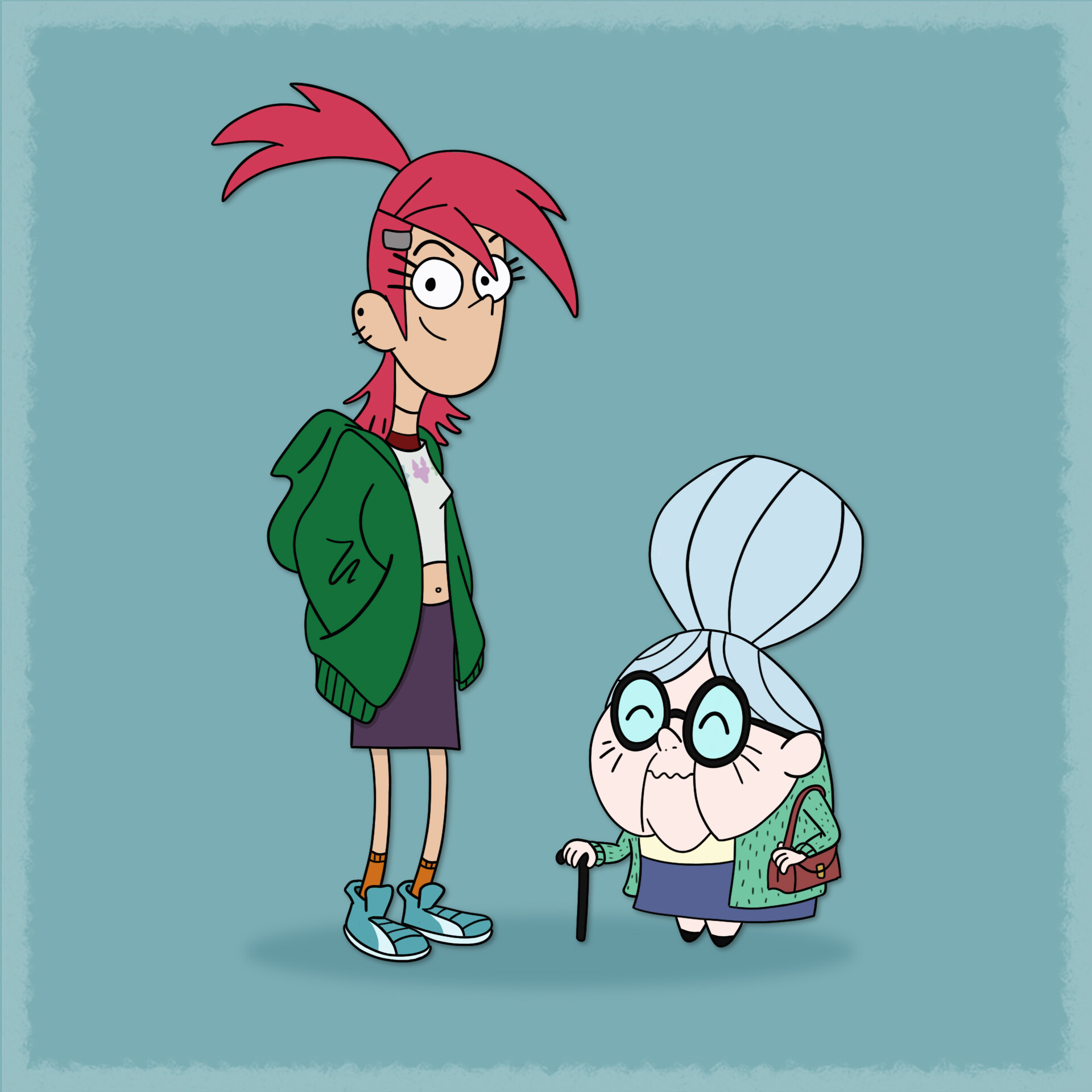 ArtStation - Frankie and Madame Foster