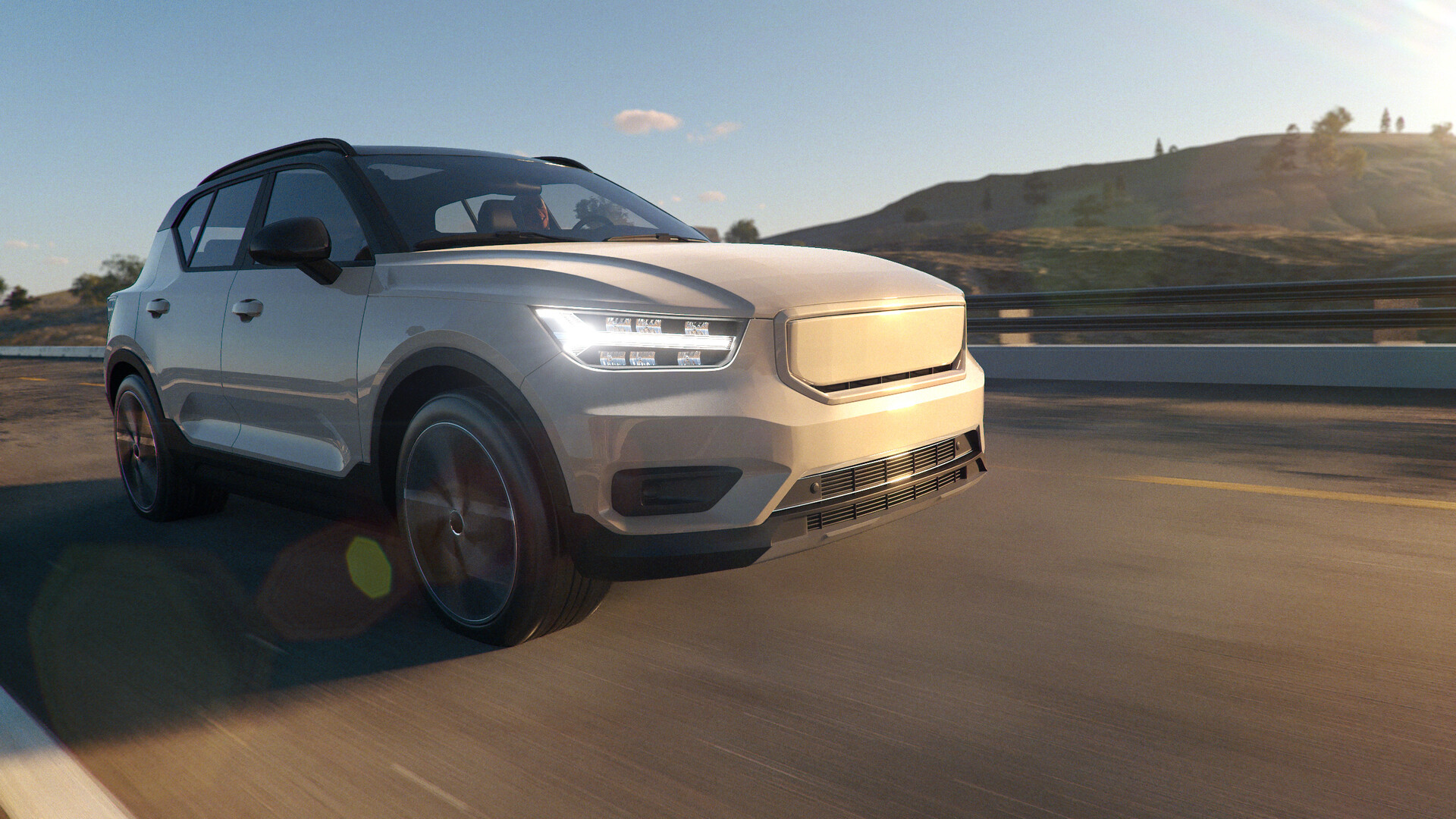 ArtStation - Volvo hybrid