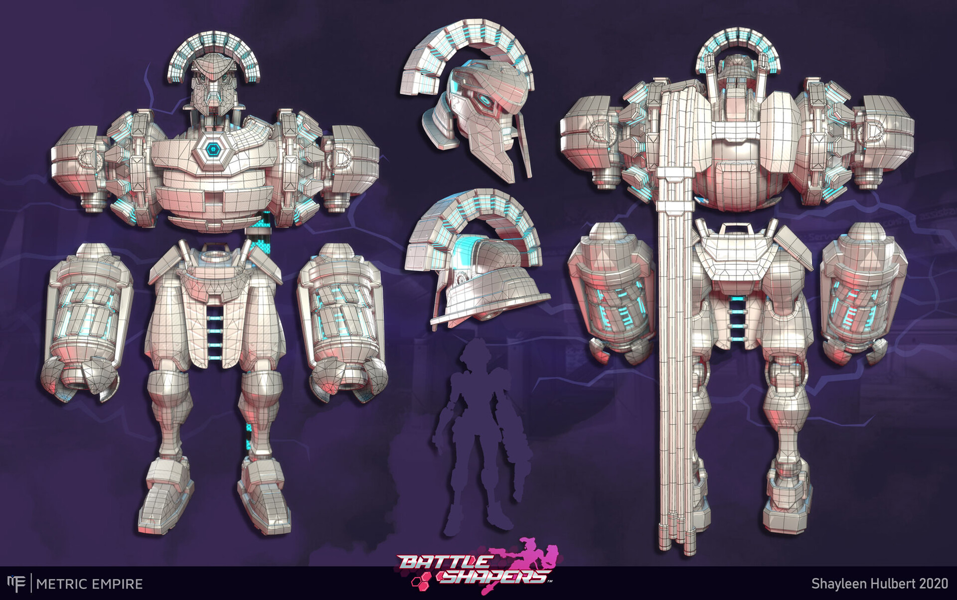 ShayleenHulbertArt - Volt Colossus - Battle Shapers by Metric Empire