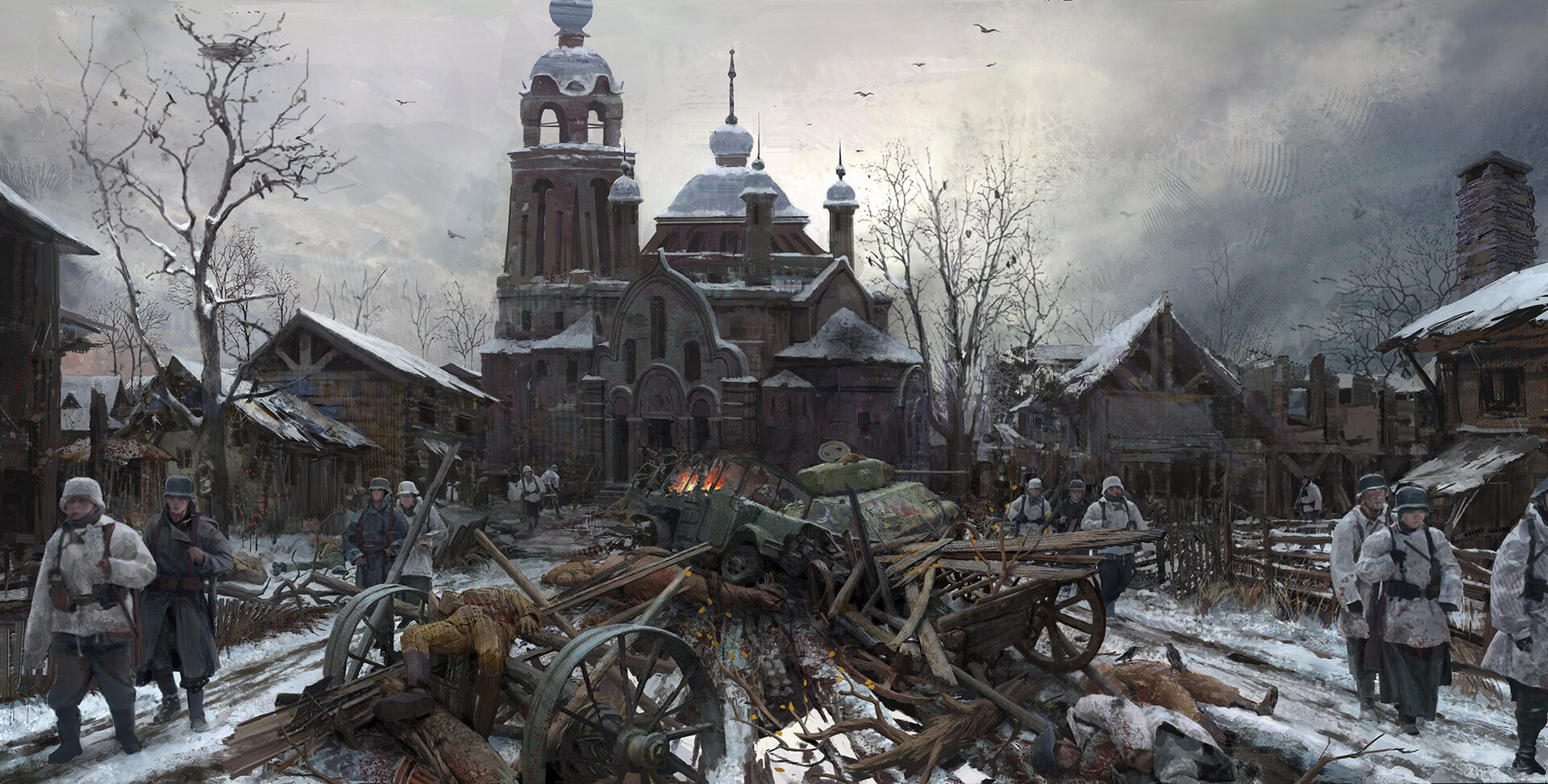 ArtStation - Desolation in the Snow