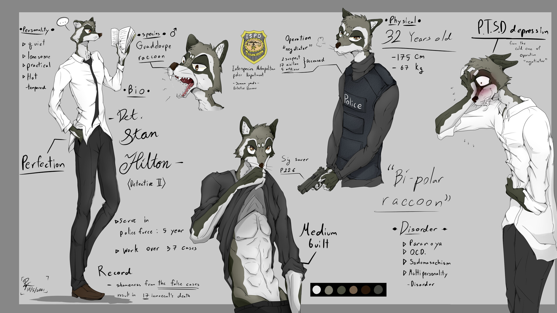 how to draw furry raccoon