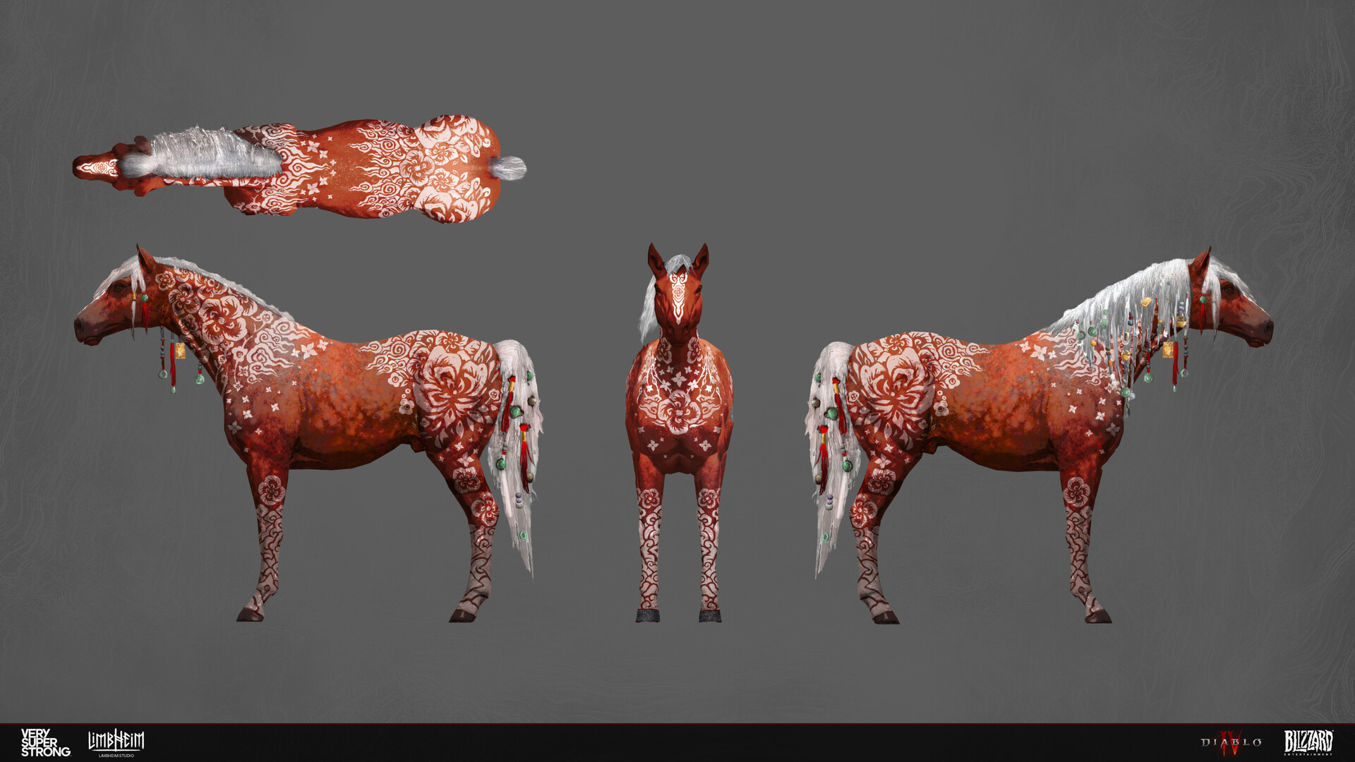 Limbheim Studio - Diablo IV Concept Art: Lunar New Year Mount