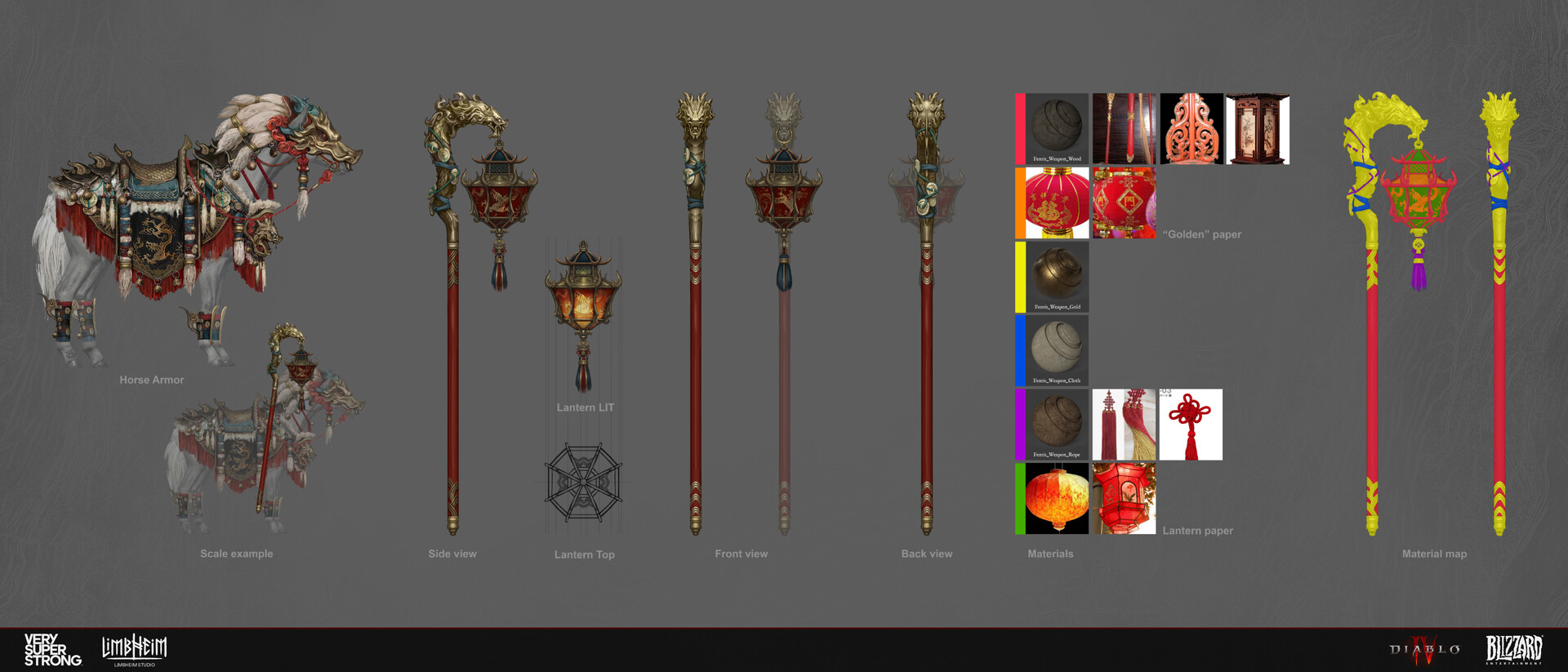 Limbheim Studio - Diablo IV Concept Art: Lunar New Year Mount