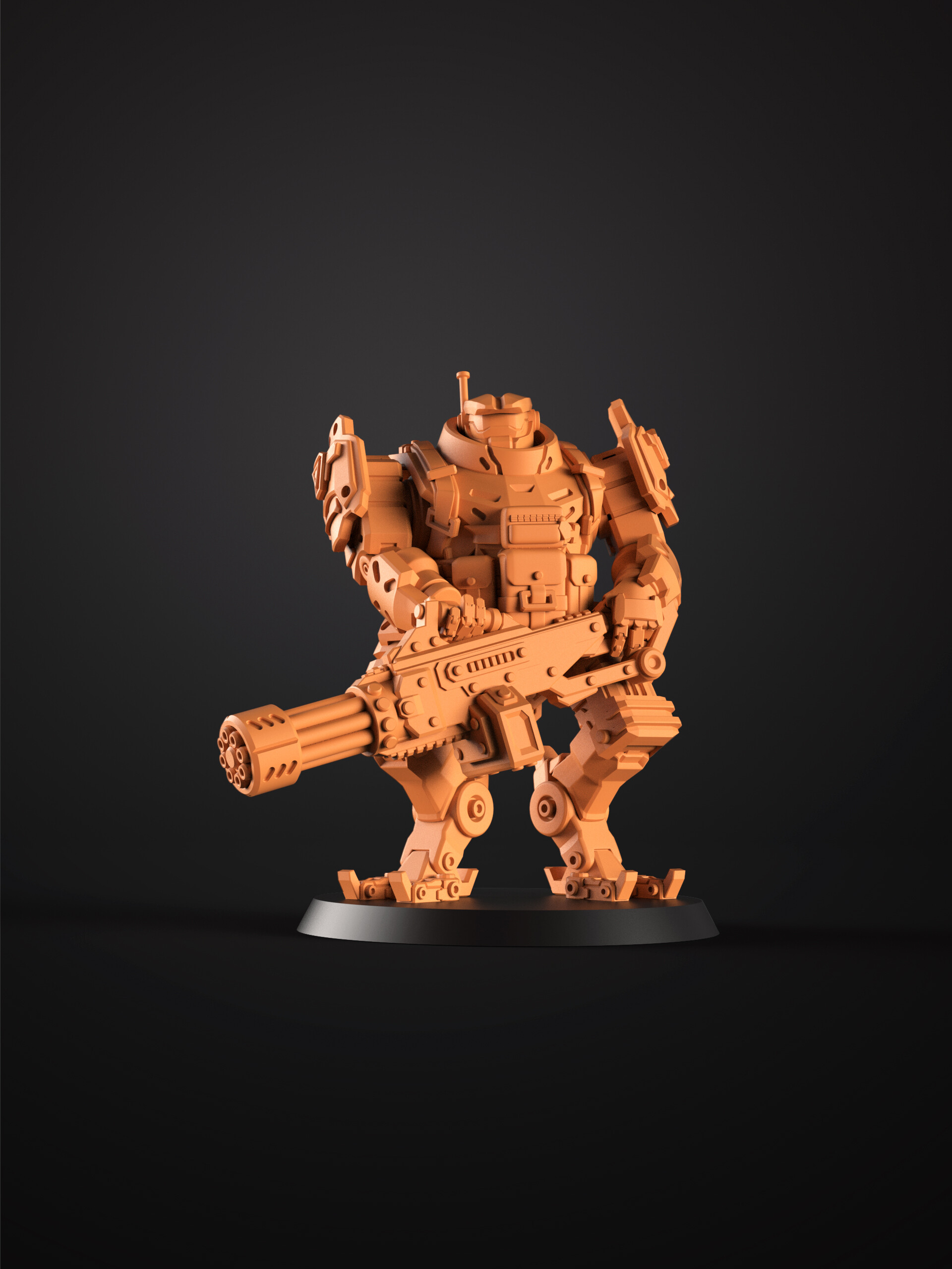 ArtStation - HDF - Ogres - OPR Miniature