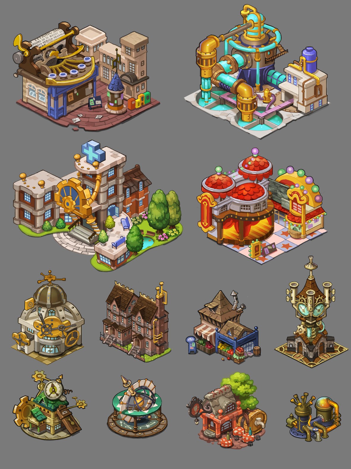 ArtStation - Casual game artwork