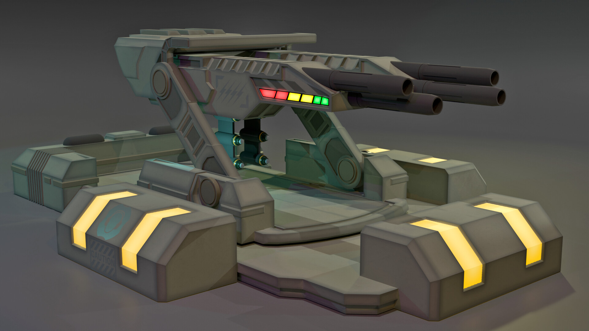 ArtStation - The Turret