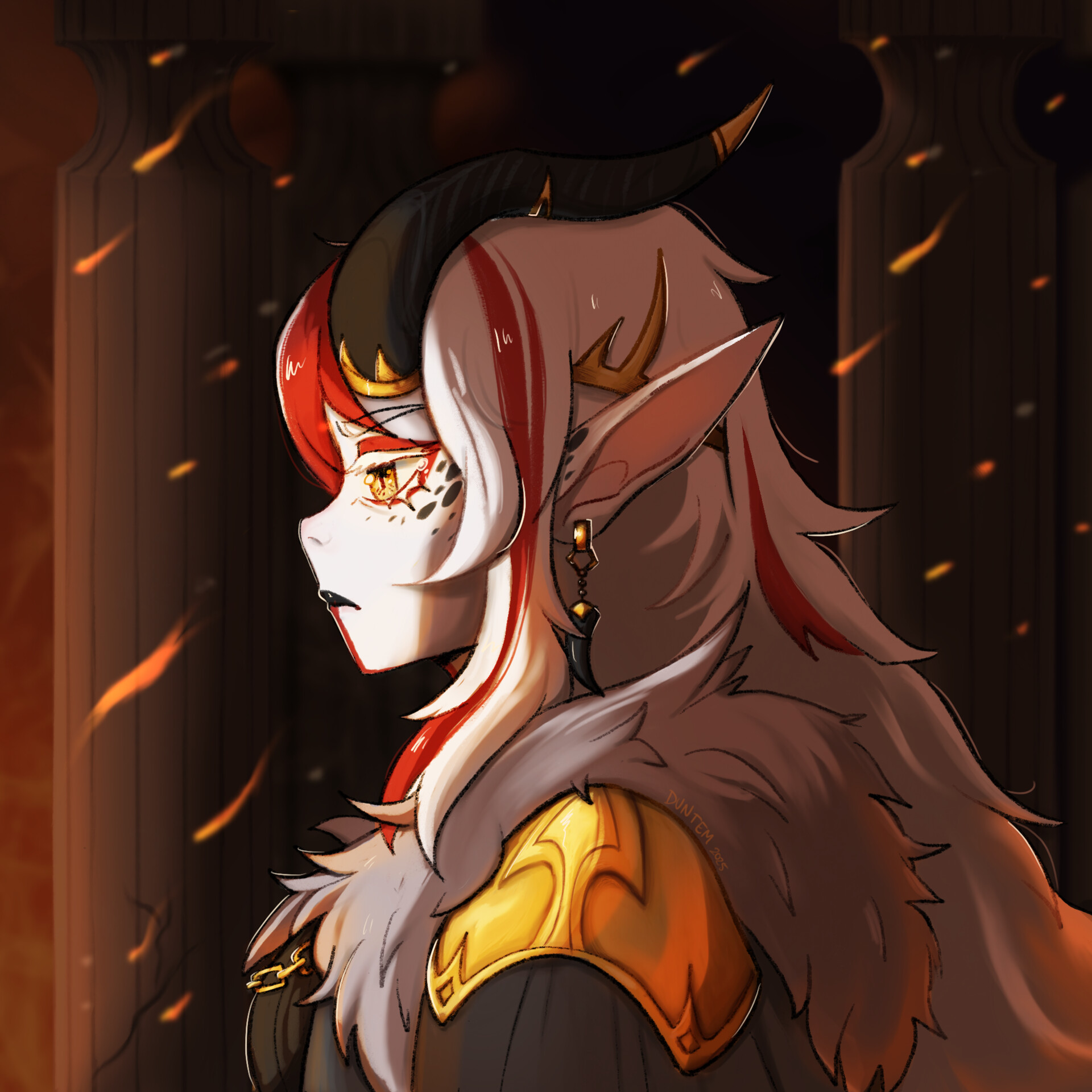 ArtStation - The Burning Down