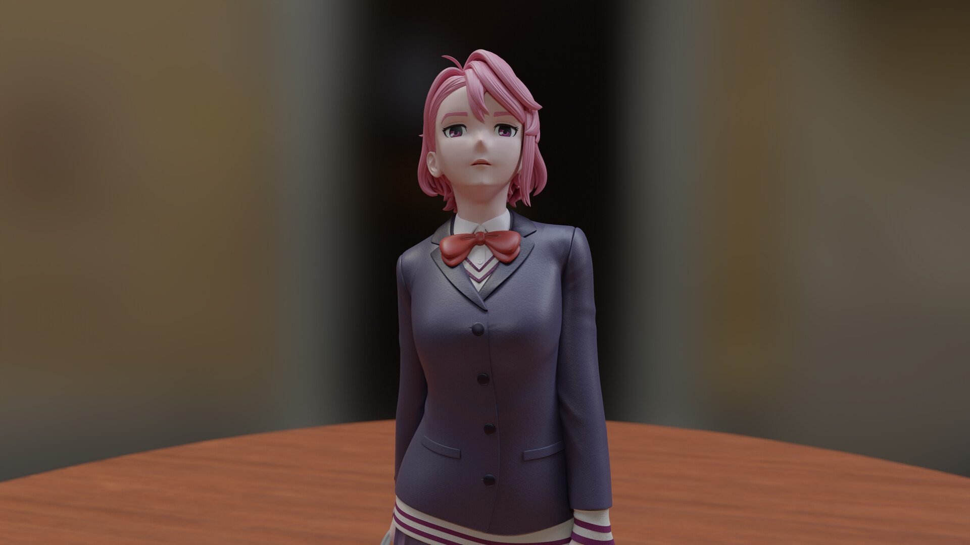 ArtStation - Aira Shiratori Figure - Dandadan