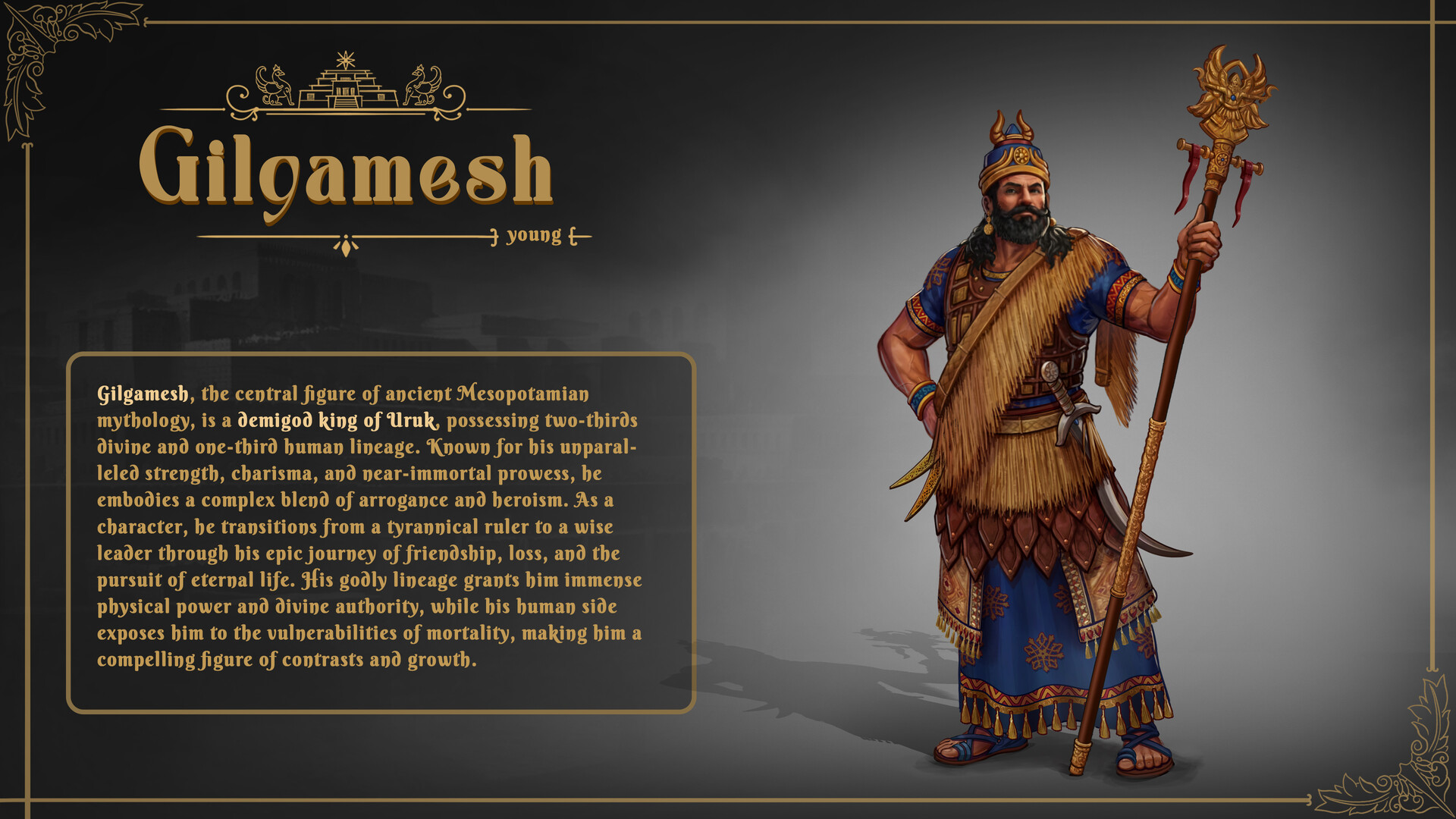 ArtStation - The Epic of Gilgamesh