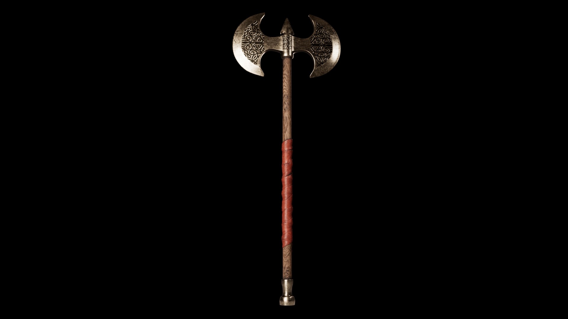 ArtStation - Medieval Double sided War Axe.