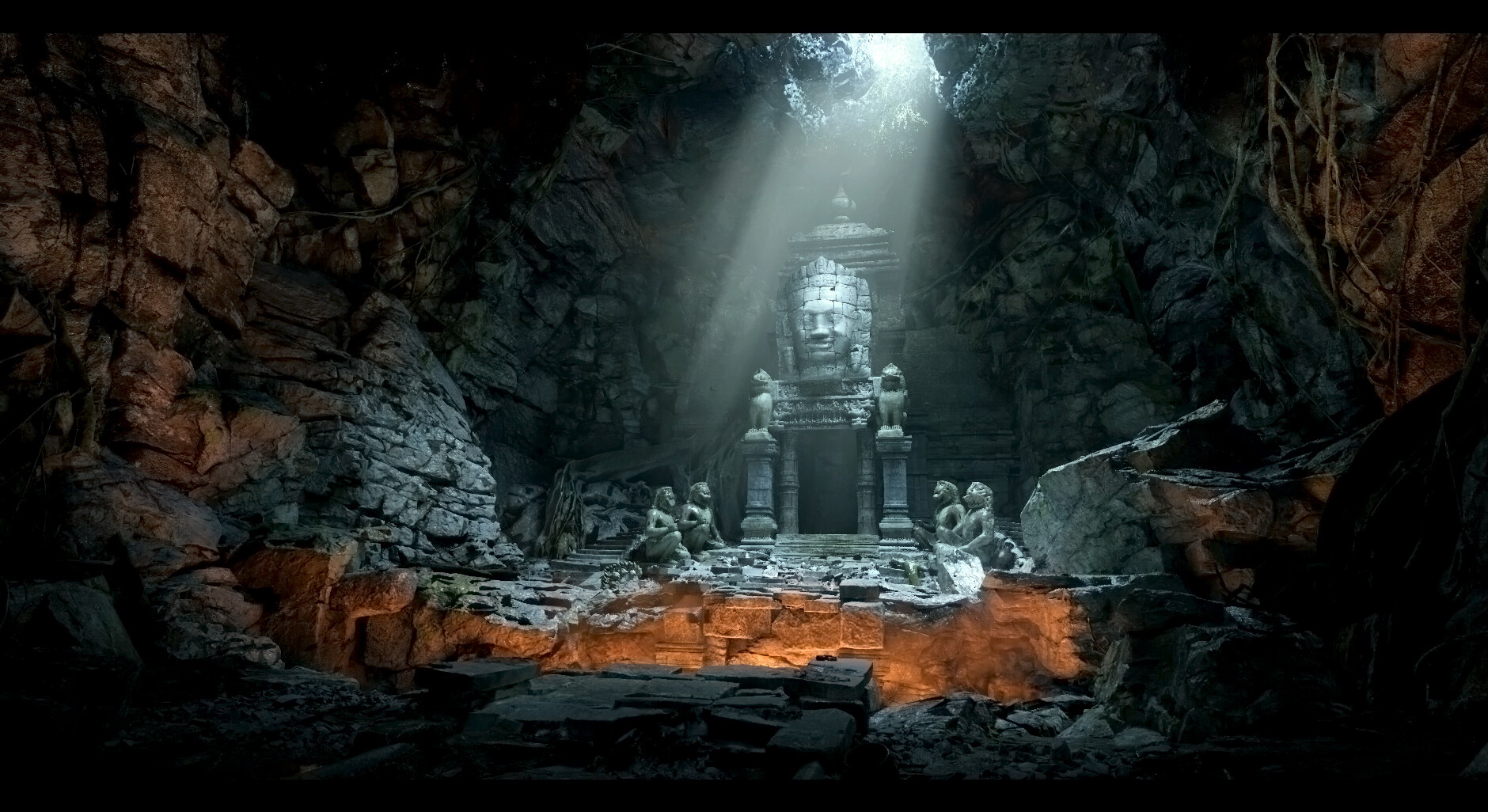 ArtStation - Temple Ruins