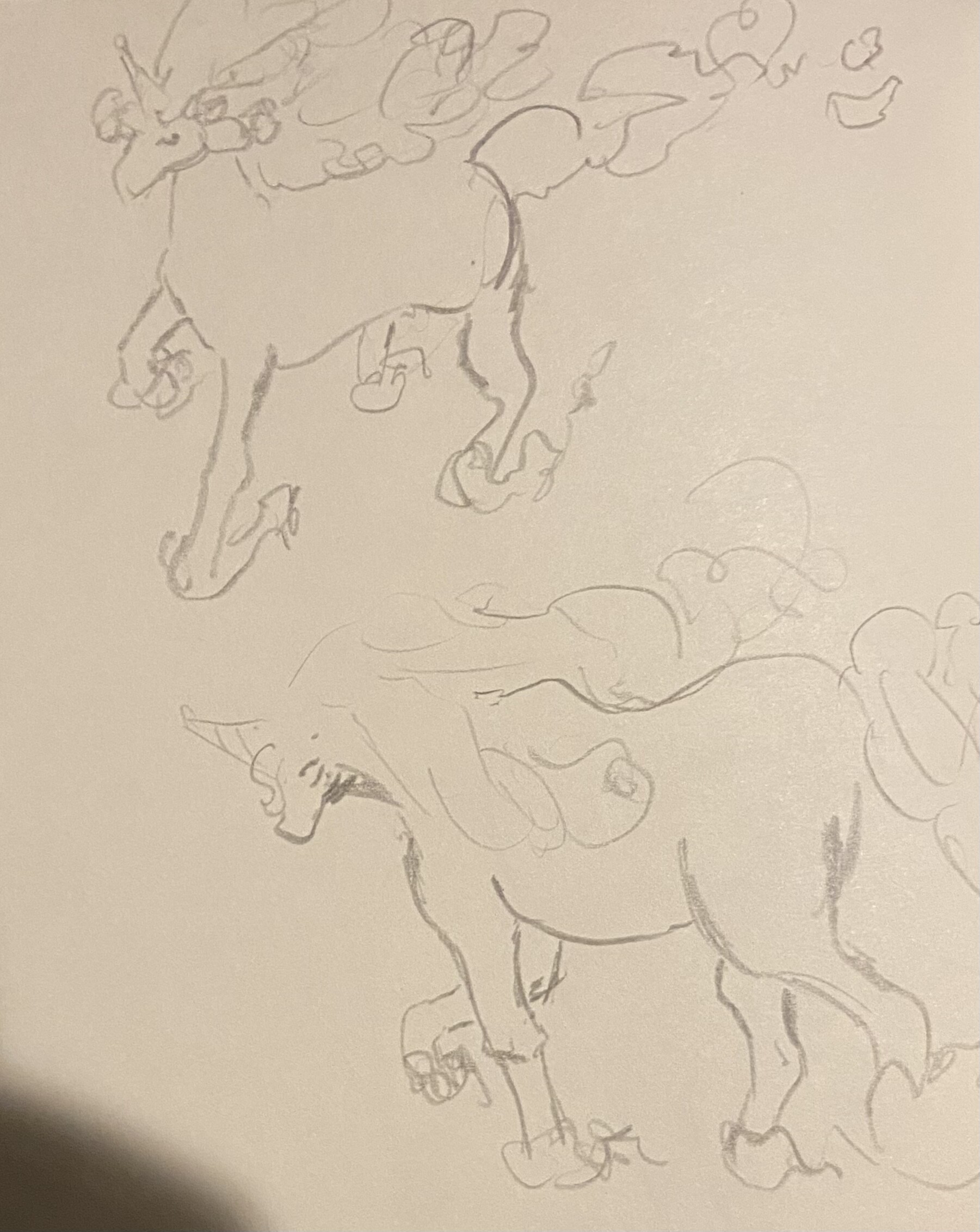 ArtStation - Some late night colts. Enjoy.🐴🎠