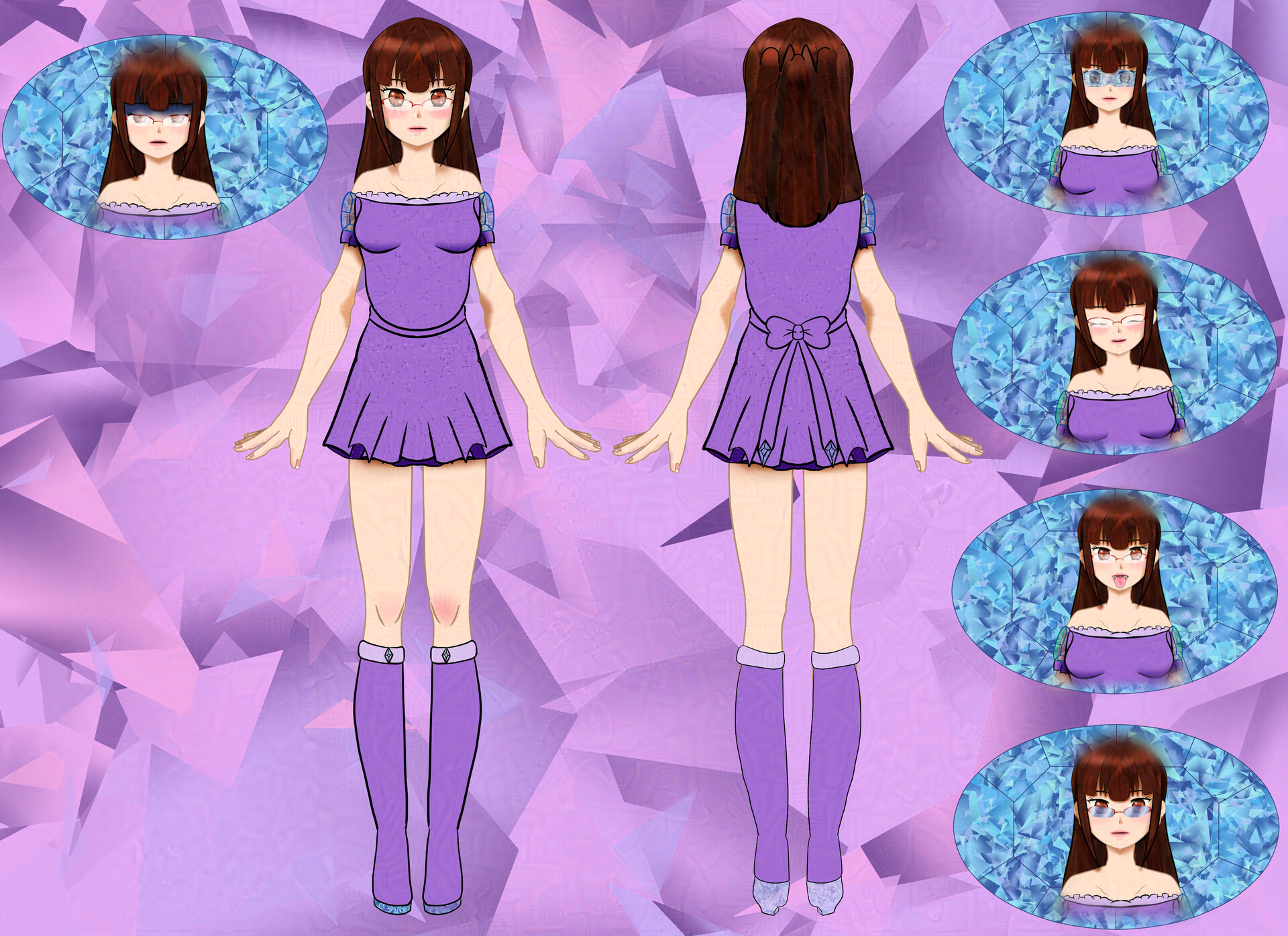 Chrystal tang - Crystal's 3.0 Character Model