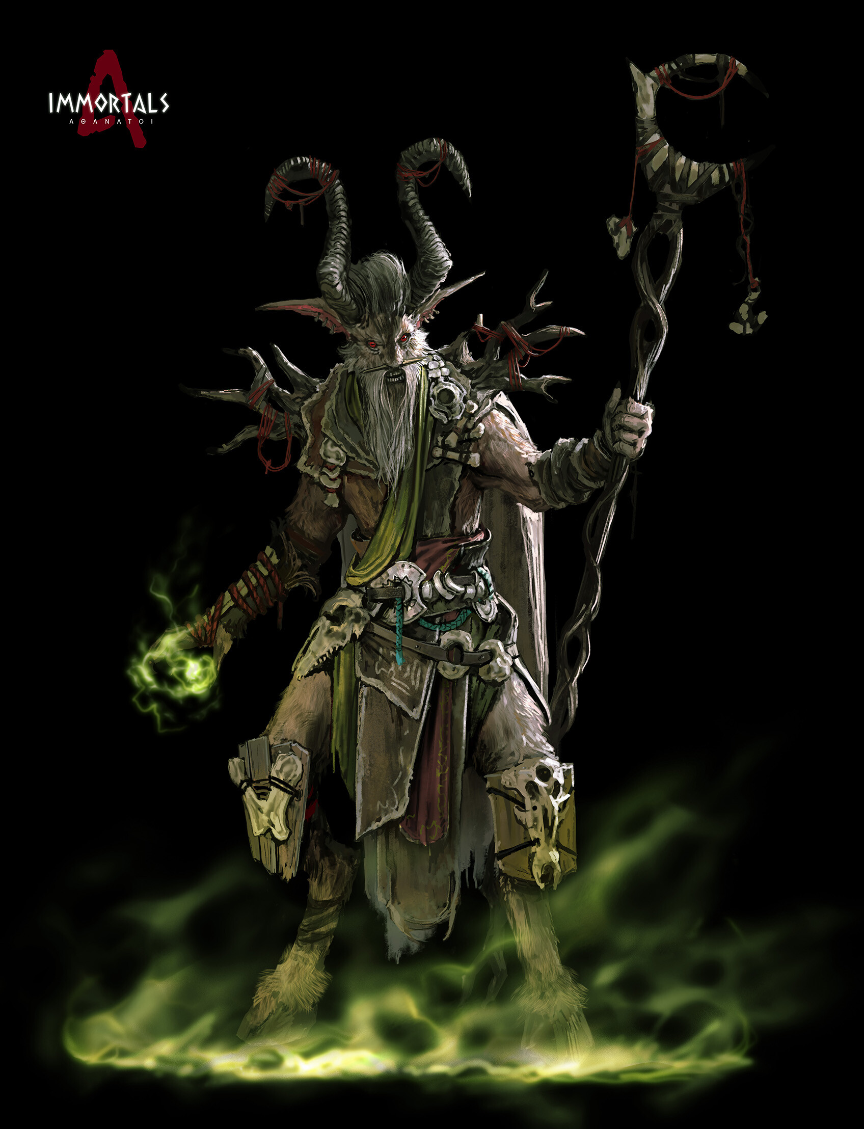ArtStation - Satyr Mage