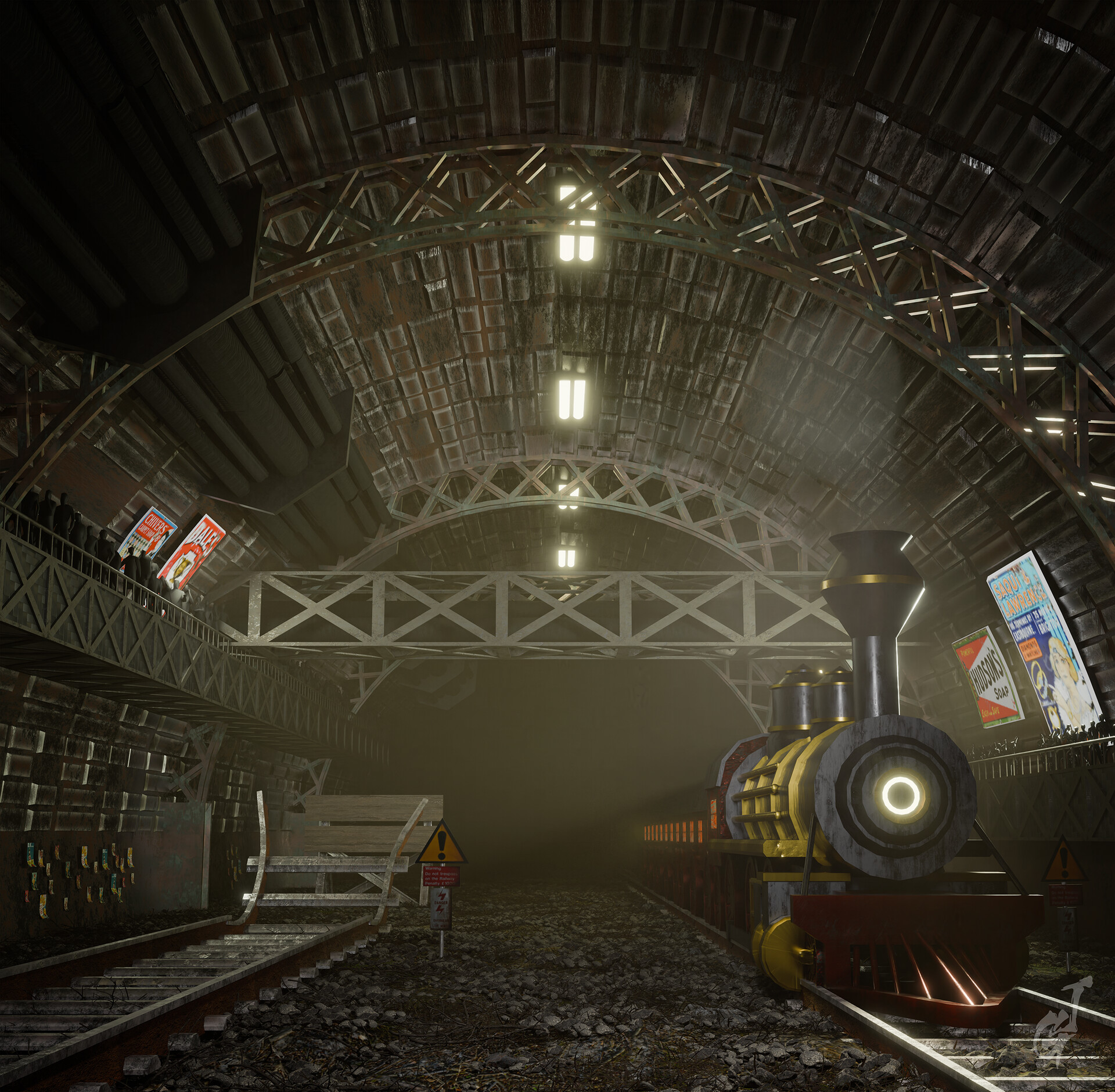 ArtStation - Last train home