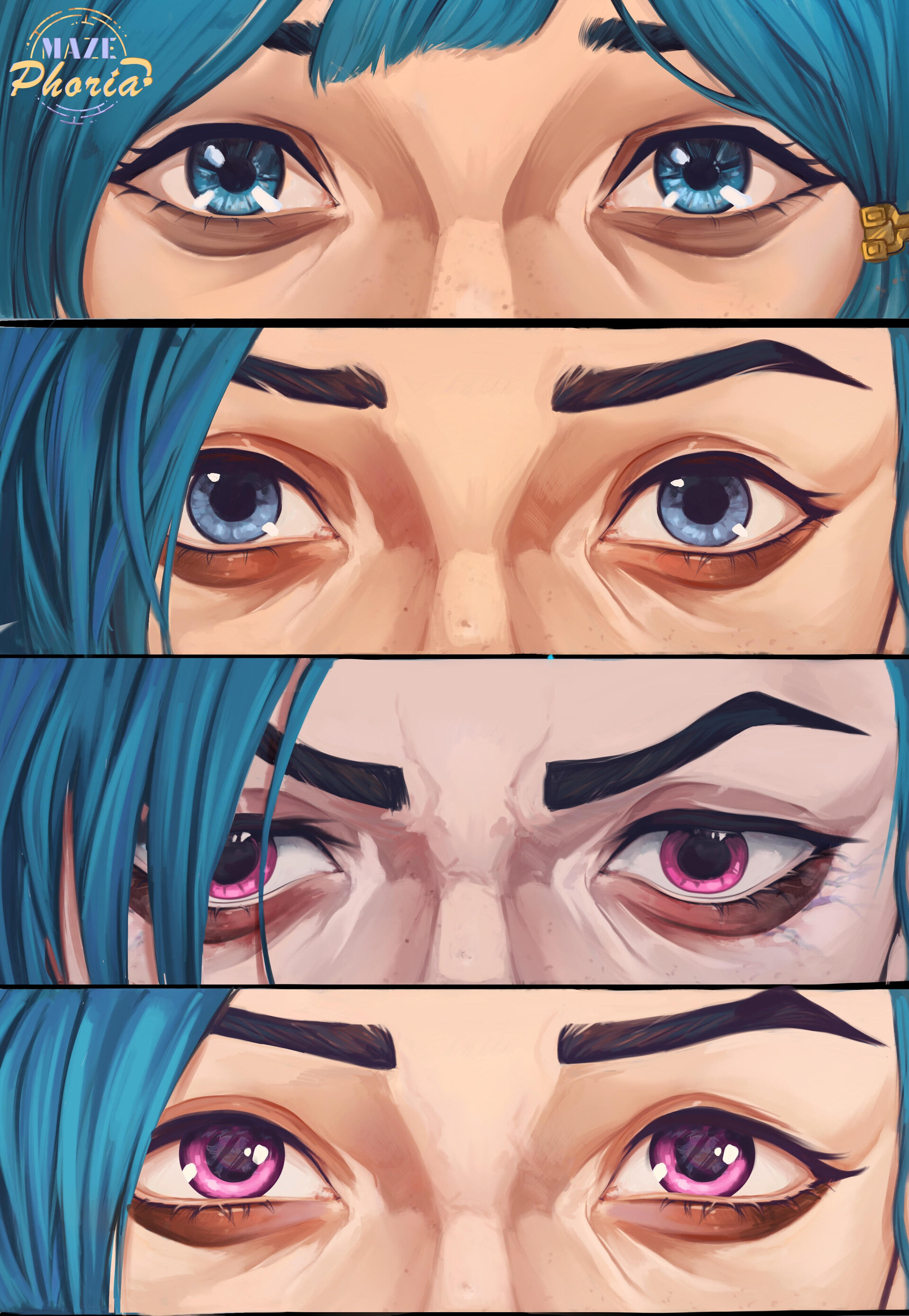 ArtStation - Jinx Eye Banners