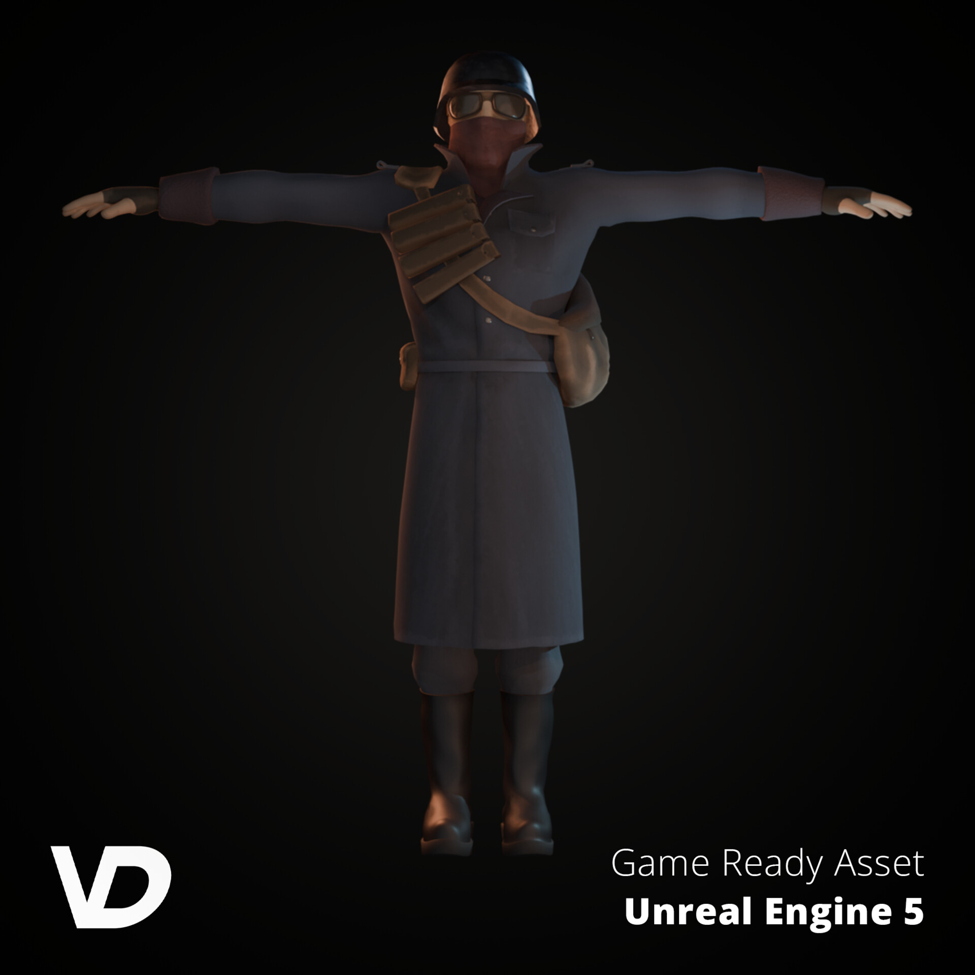 ArtStation - Nazi Light Soldier Remake | UE5
