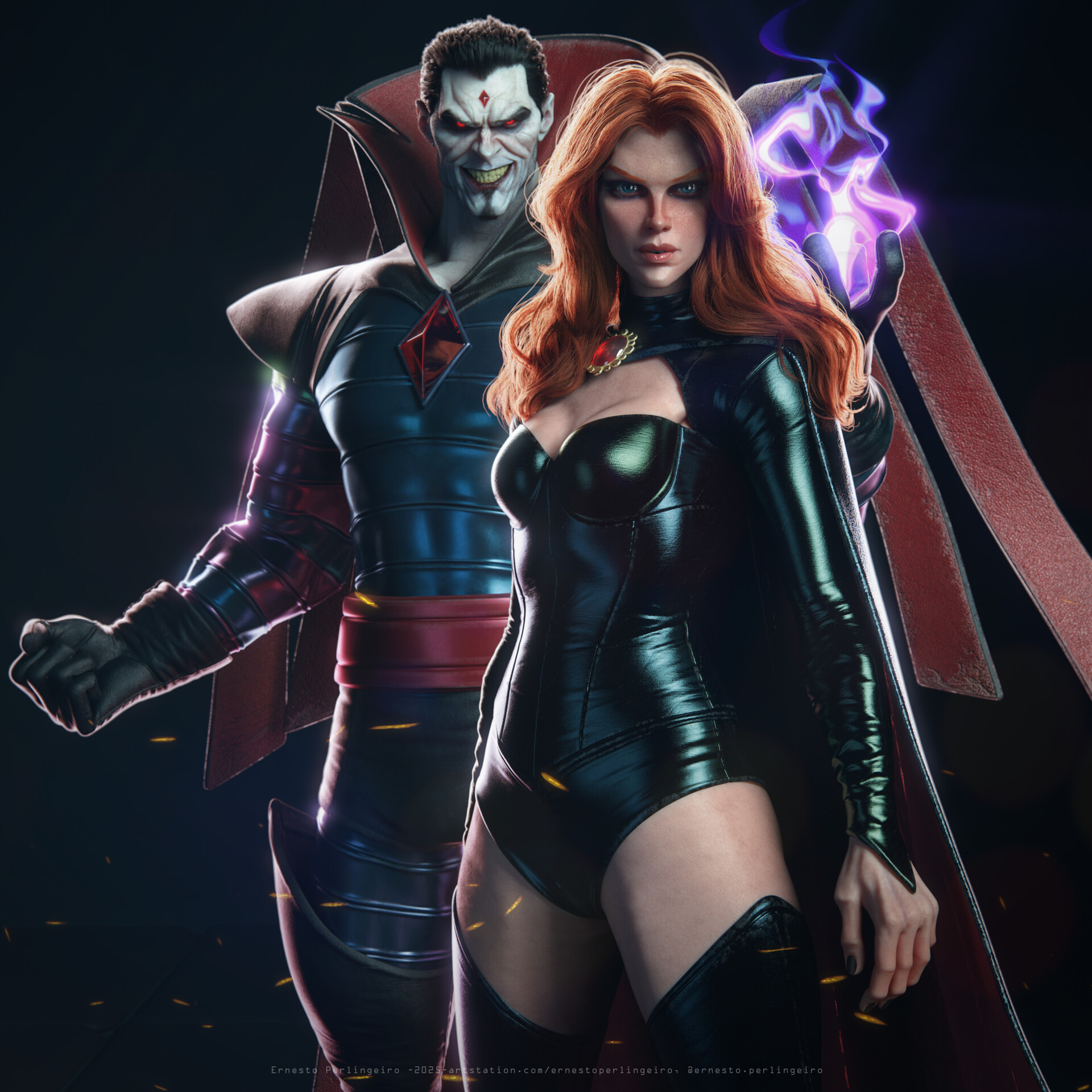 ArtStation - Madelyne Pryor & Mr.Sinister