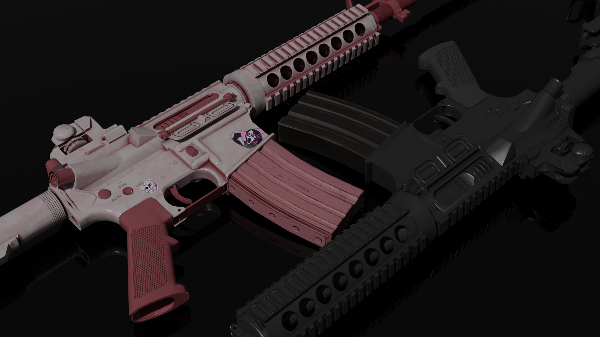 ArtStation - Game Ready M4A1