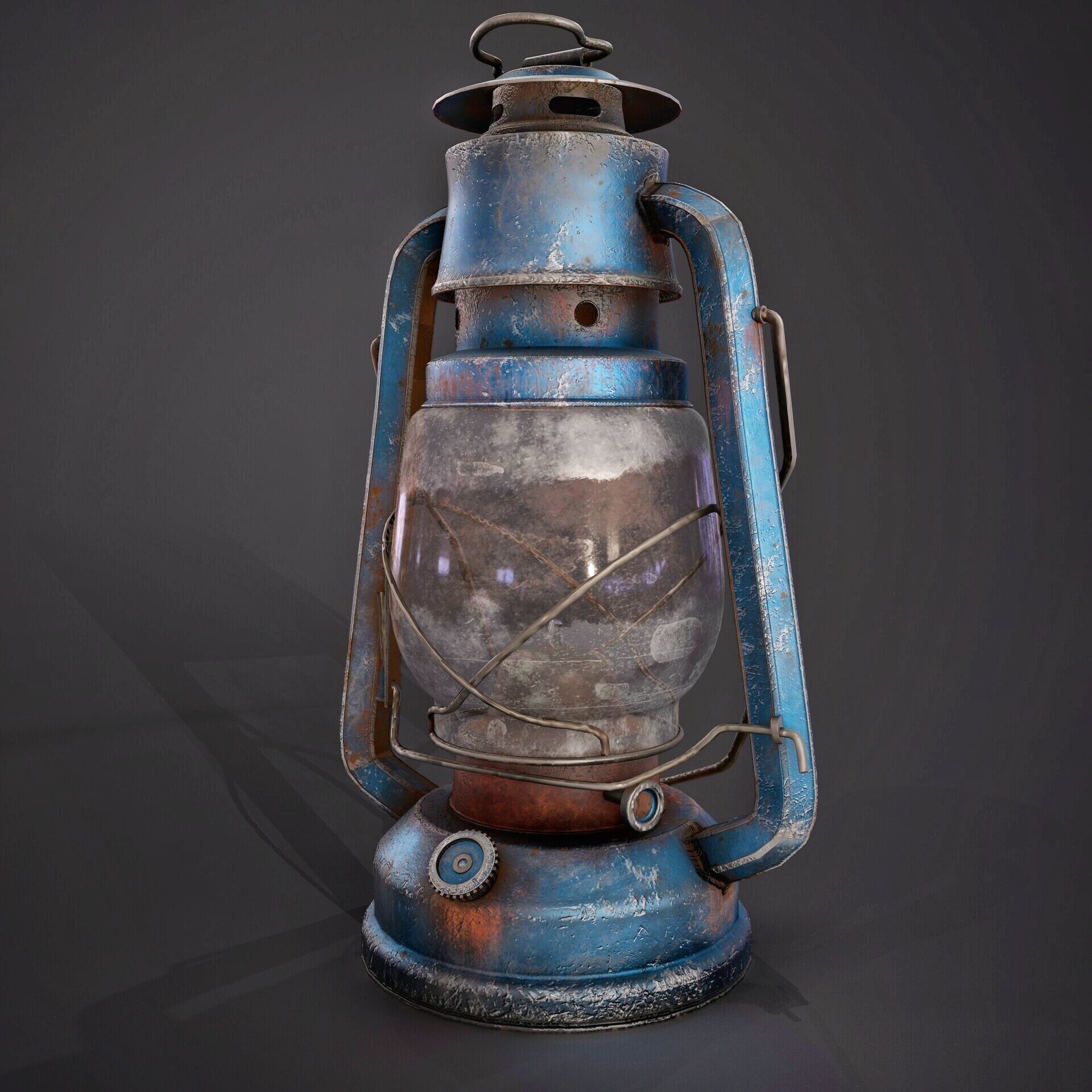 KAMESH KAUSHIK - OLD LANTERN 3D MODEL