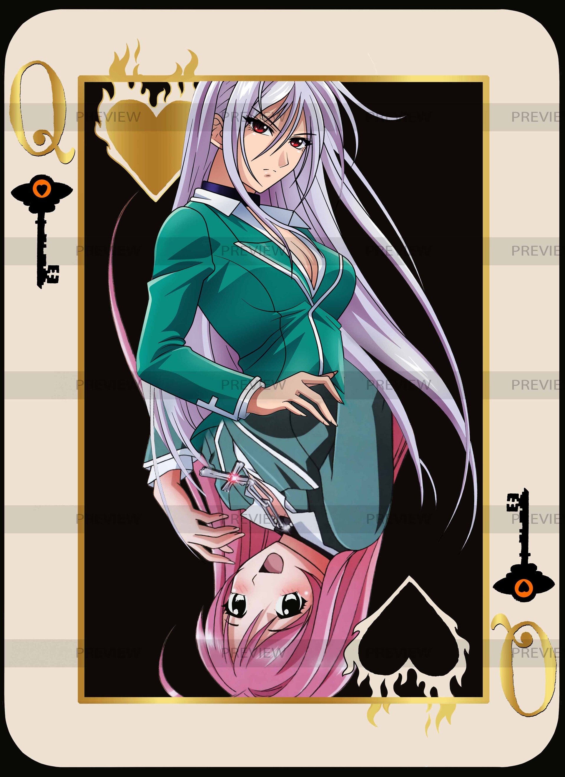 ArtStation - Anime card design