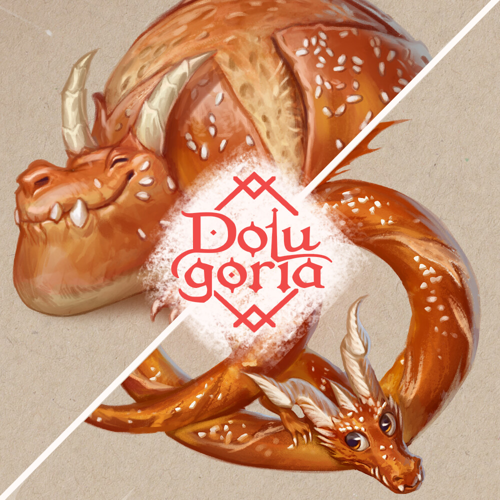 ArtStation - Baked Bread Dragons