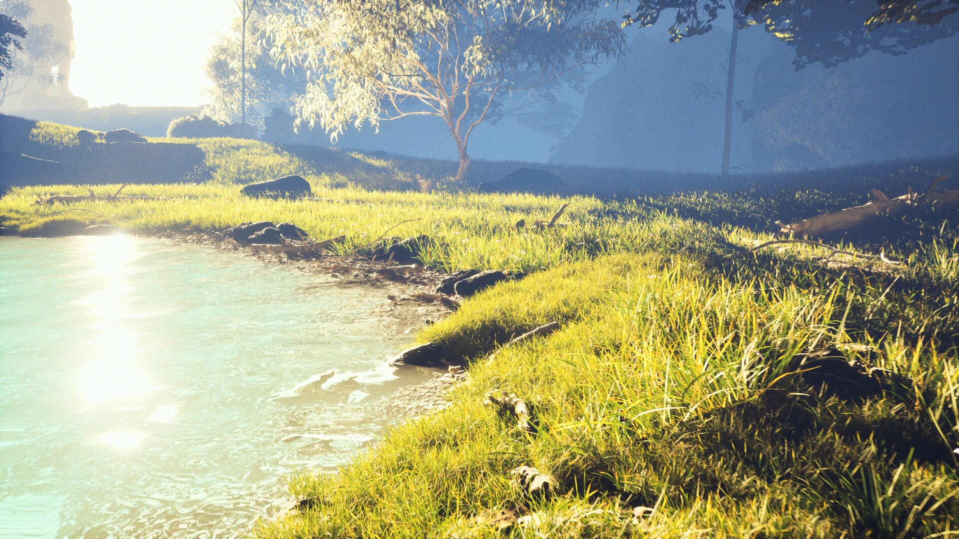 ArtStation - Rendering of the game scene (Game Art, loading screen)