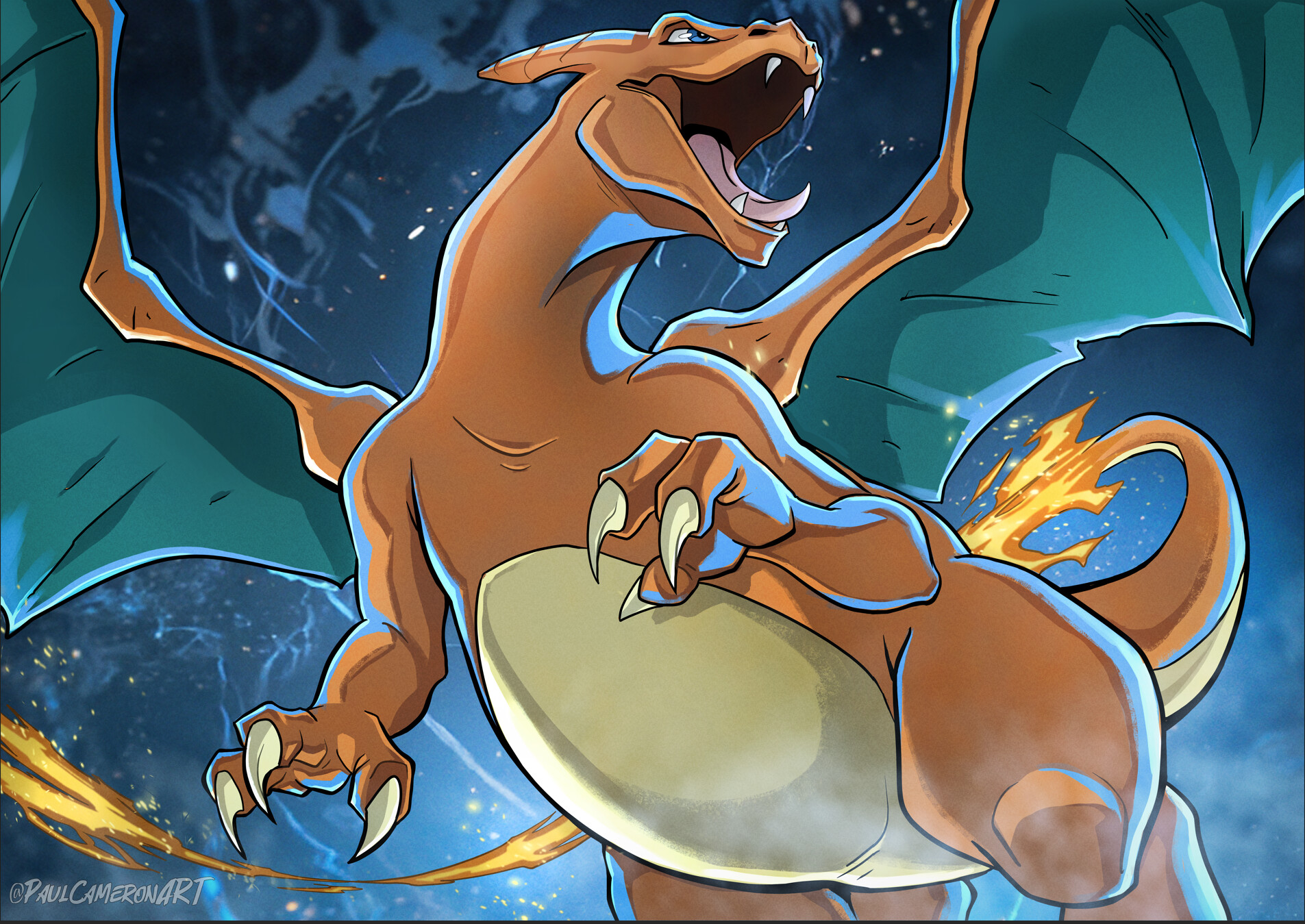 charizard art