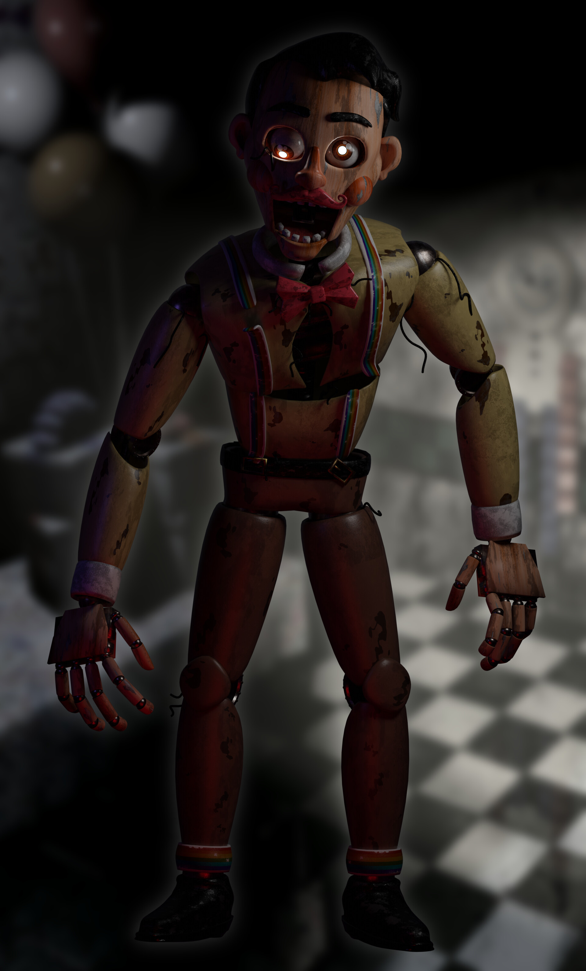 warfstache animatronic