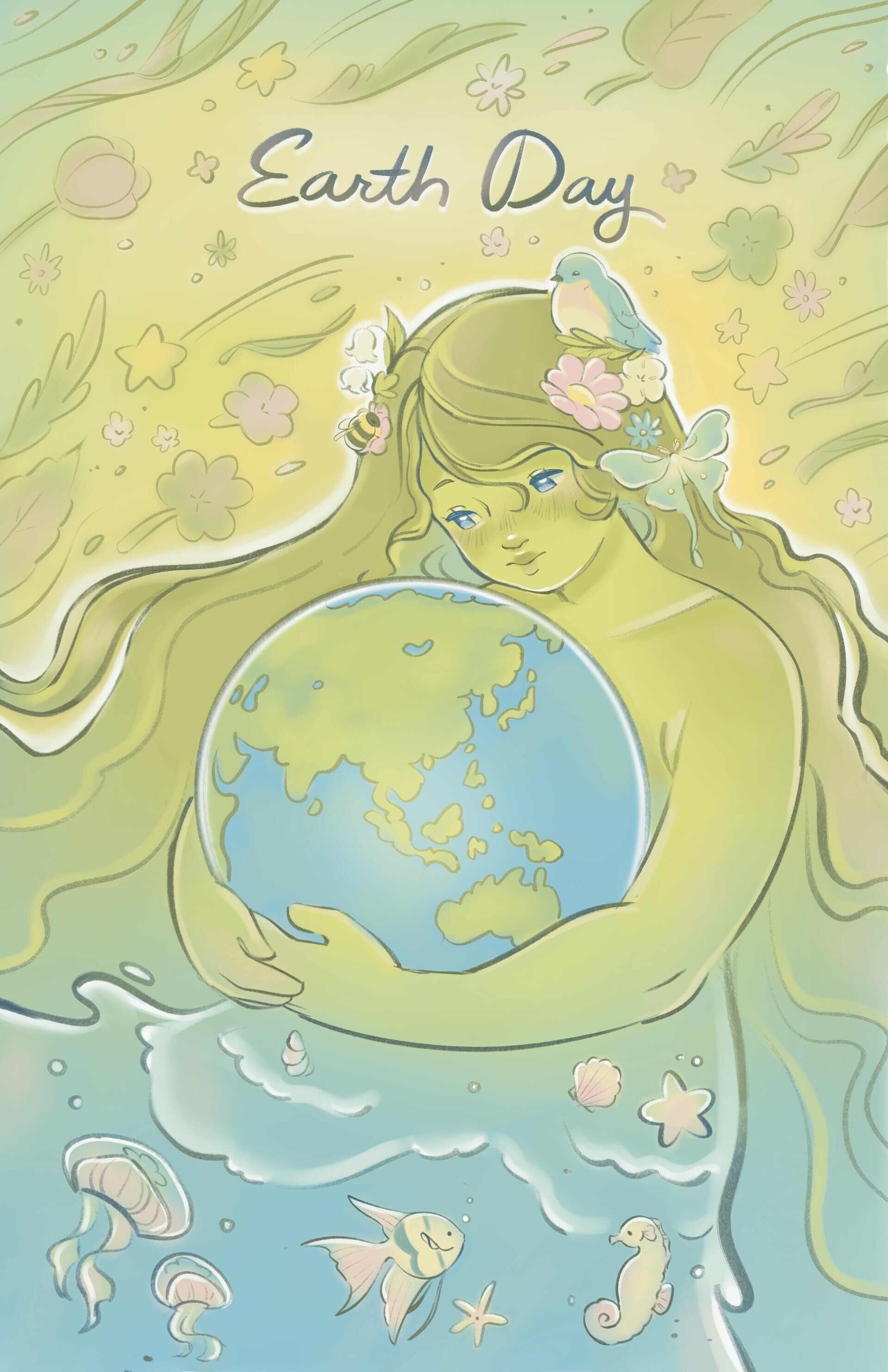 ArtStation - Earth Day poster