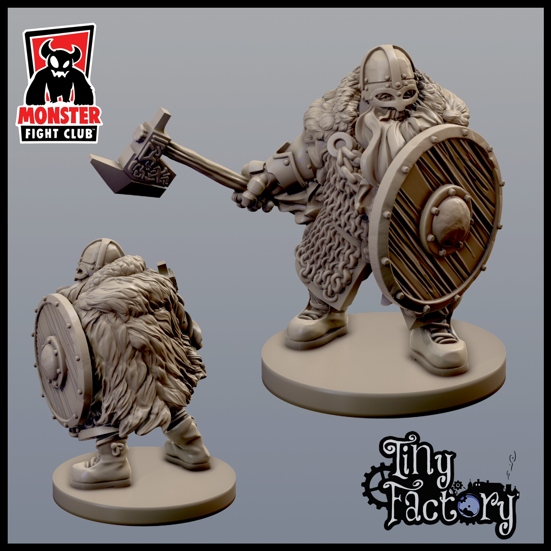 Ana Roman 3D - Dwarf. MonsterFightClub - The Witcher