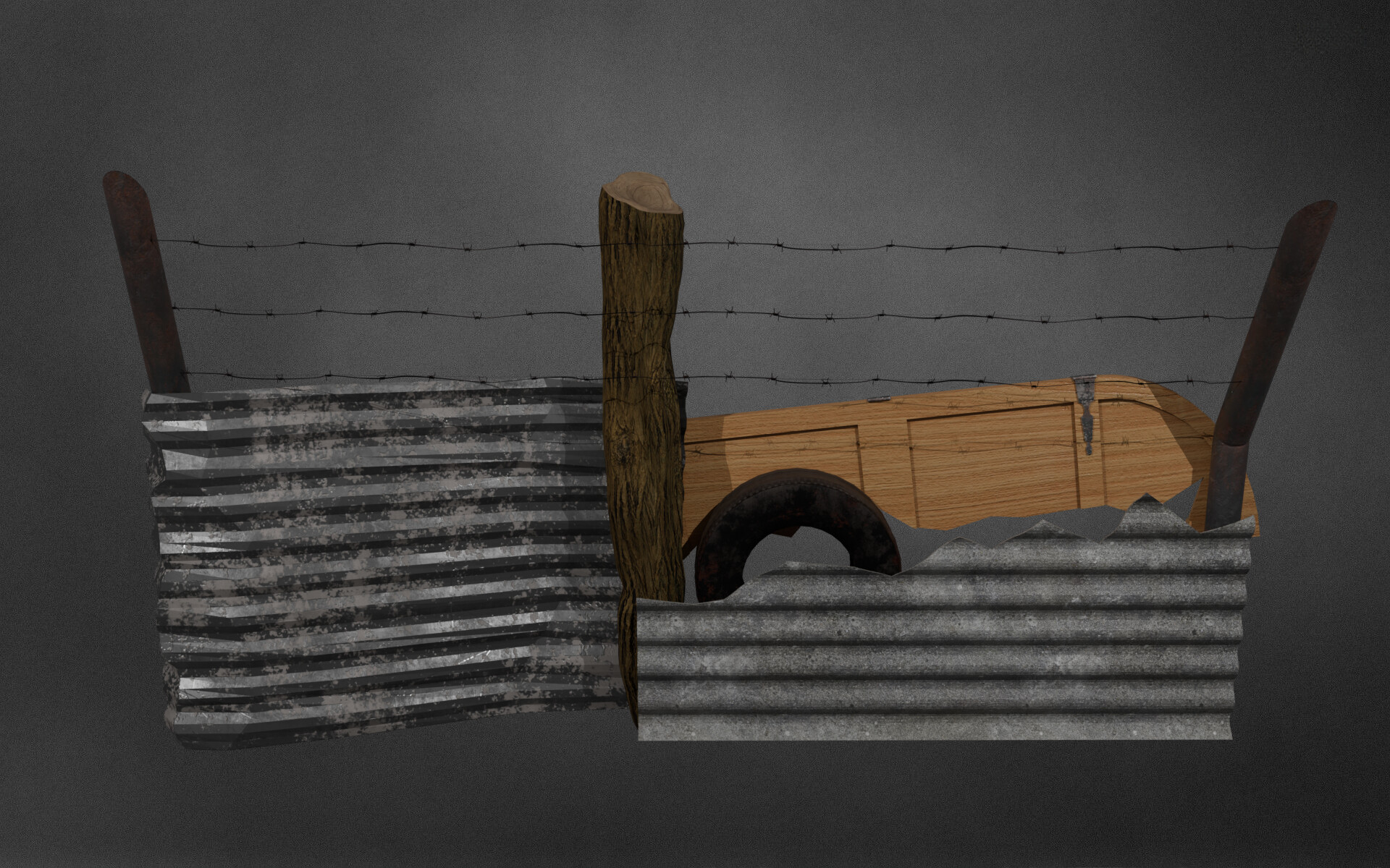 ArtStation - Fence