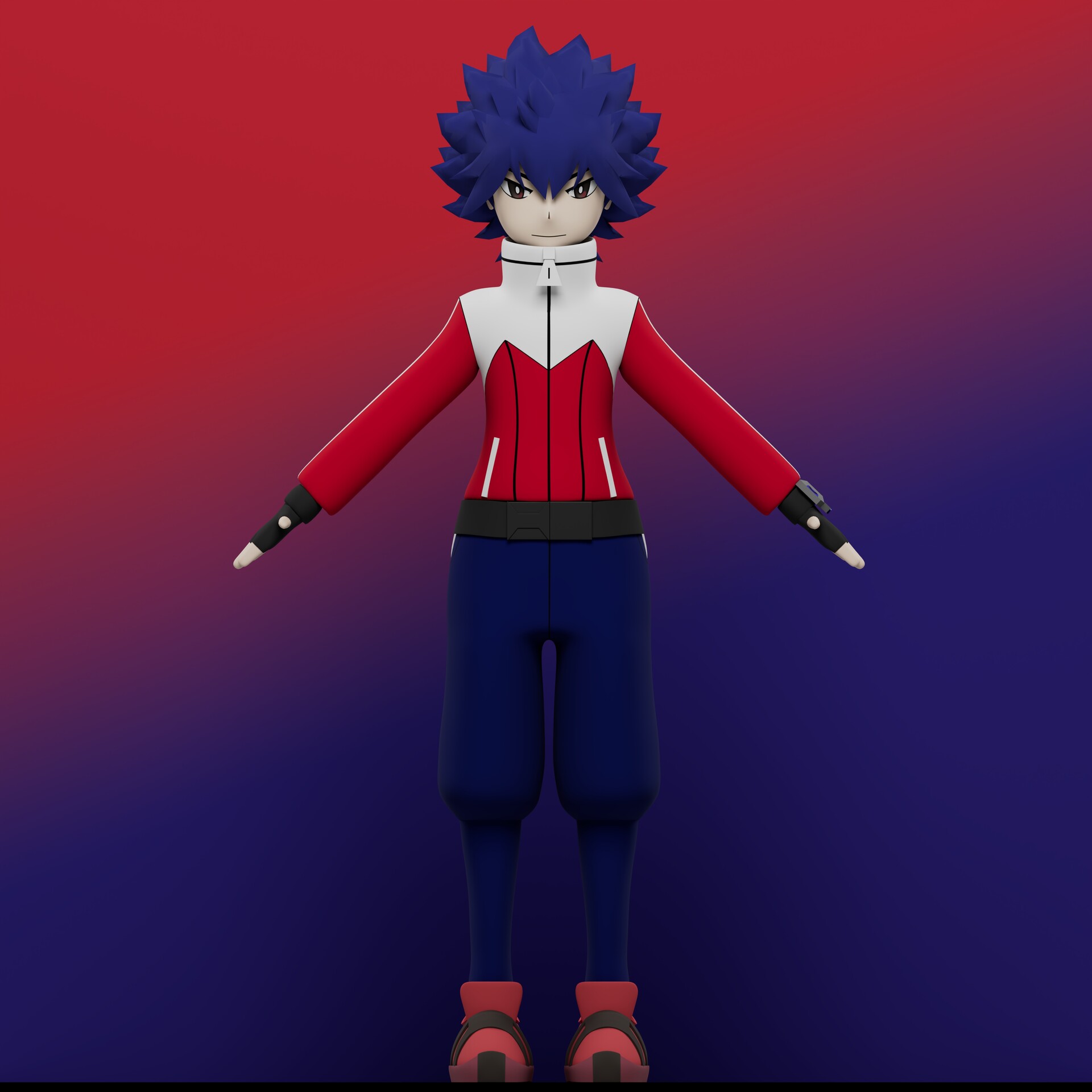 ArtStation - Trainer Hugh [Pokémon BW2]